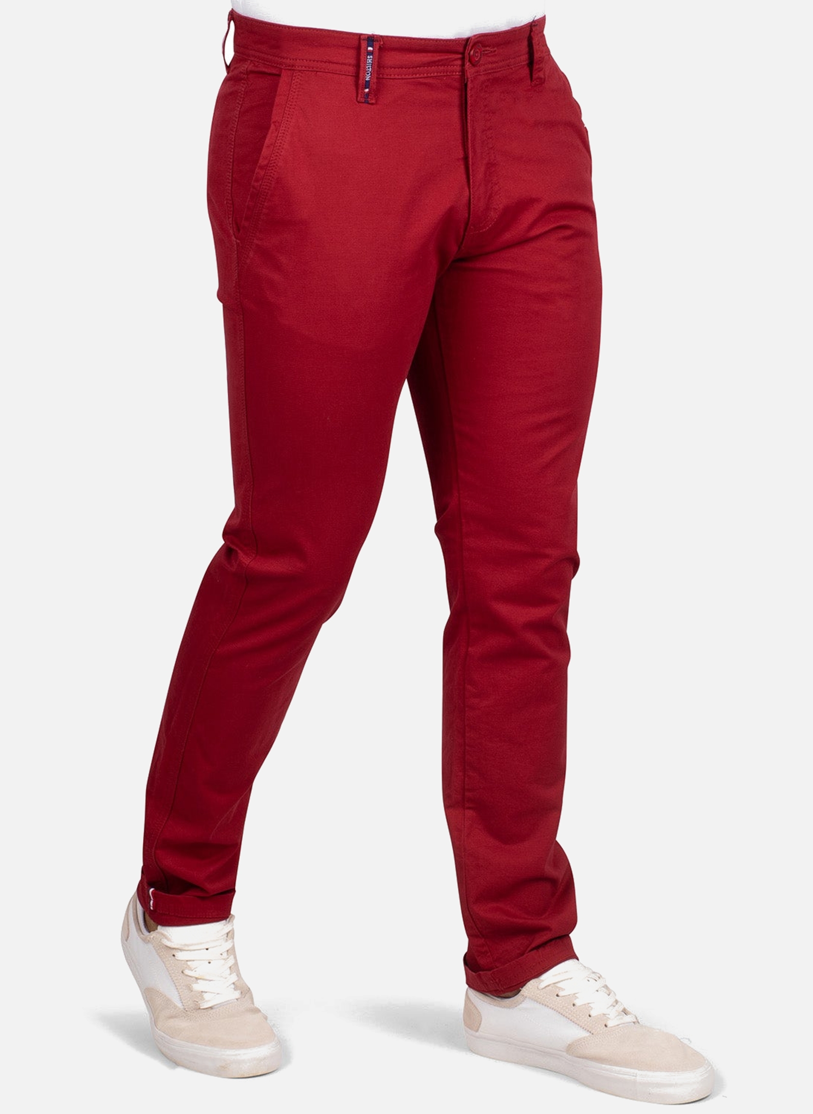 Shilton Pantalons droits Pantalon french chino - H24705MP - Bordeaux ...