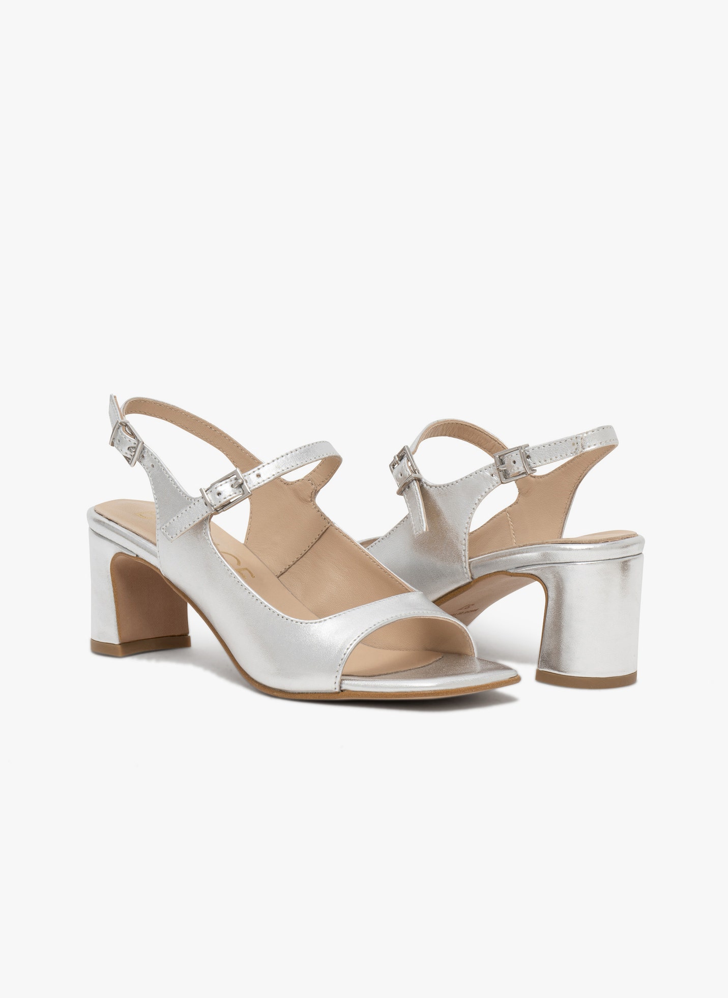 Bocage Sandales Sandale À Talon HELIX Argent argent | Sarenza France