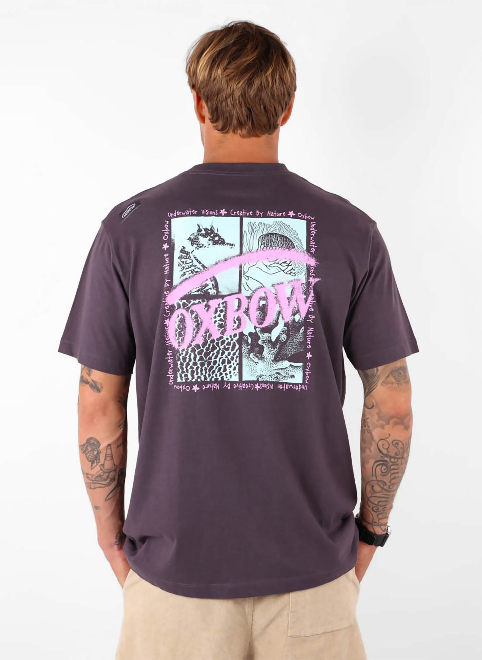 Oxbow Tee-shirts ABYSSES homme gris | Sarenza France