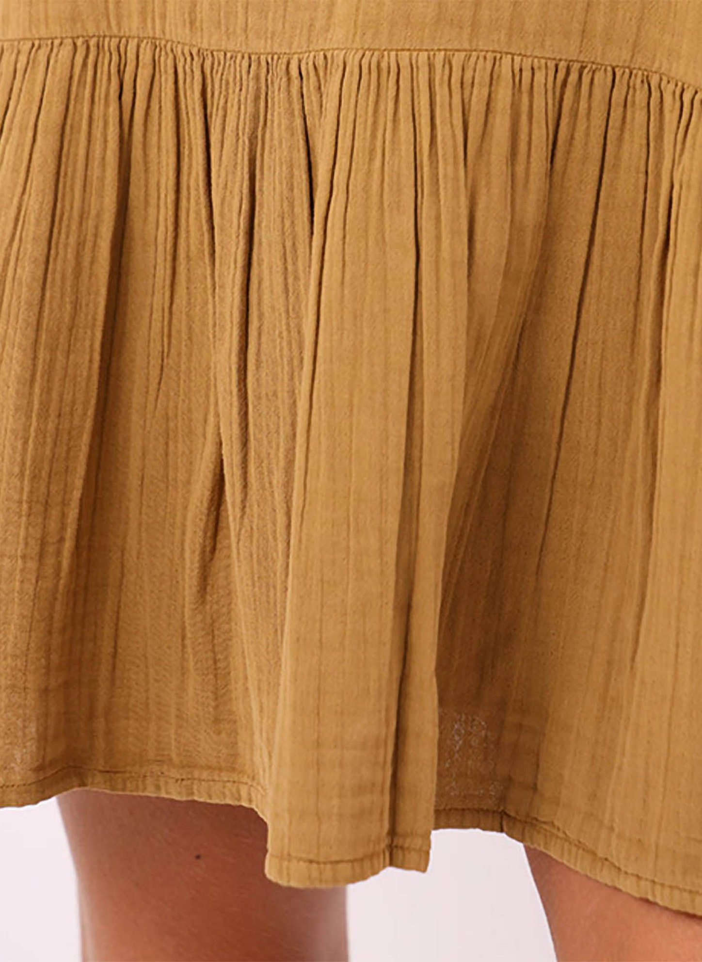 Oxbow Robes Robe en coton délavée DOMINGO femme marron | Sarenza France