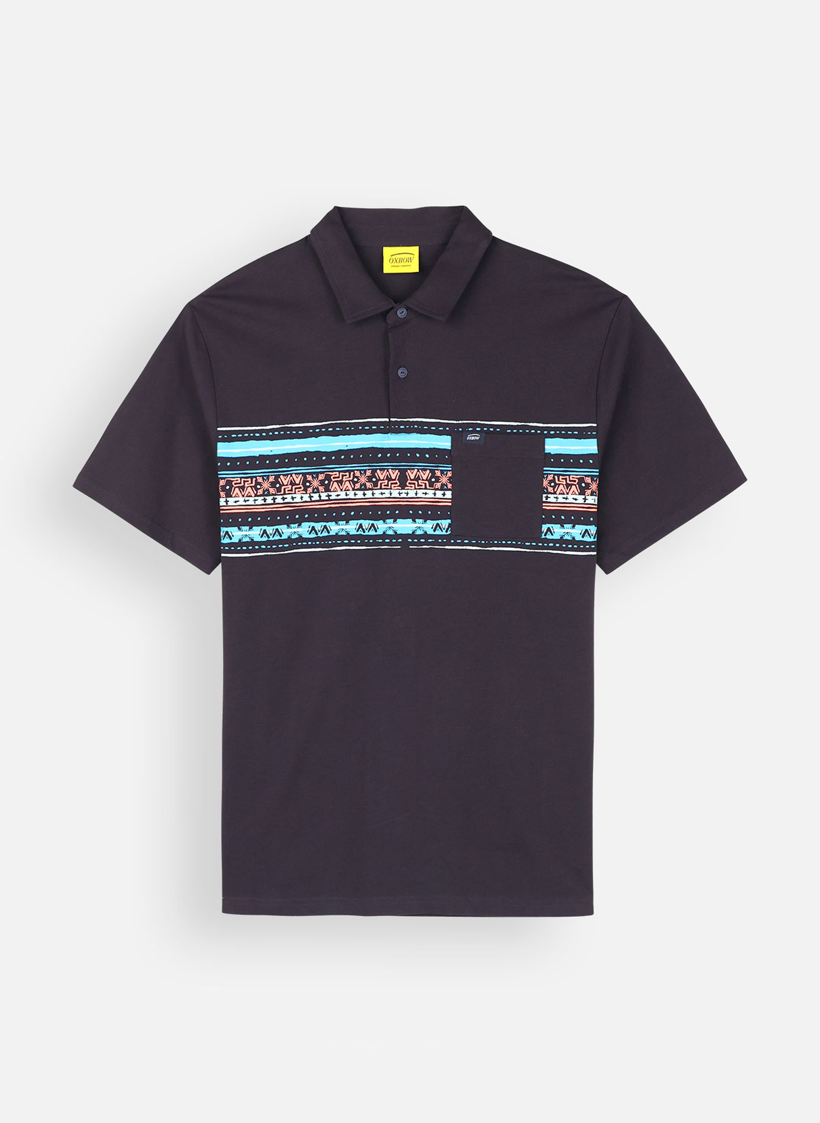 Oxbow Polos Polo stretch manches courtes SURFCLUB homme bleu | Sarenza ...