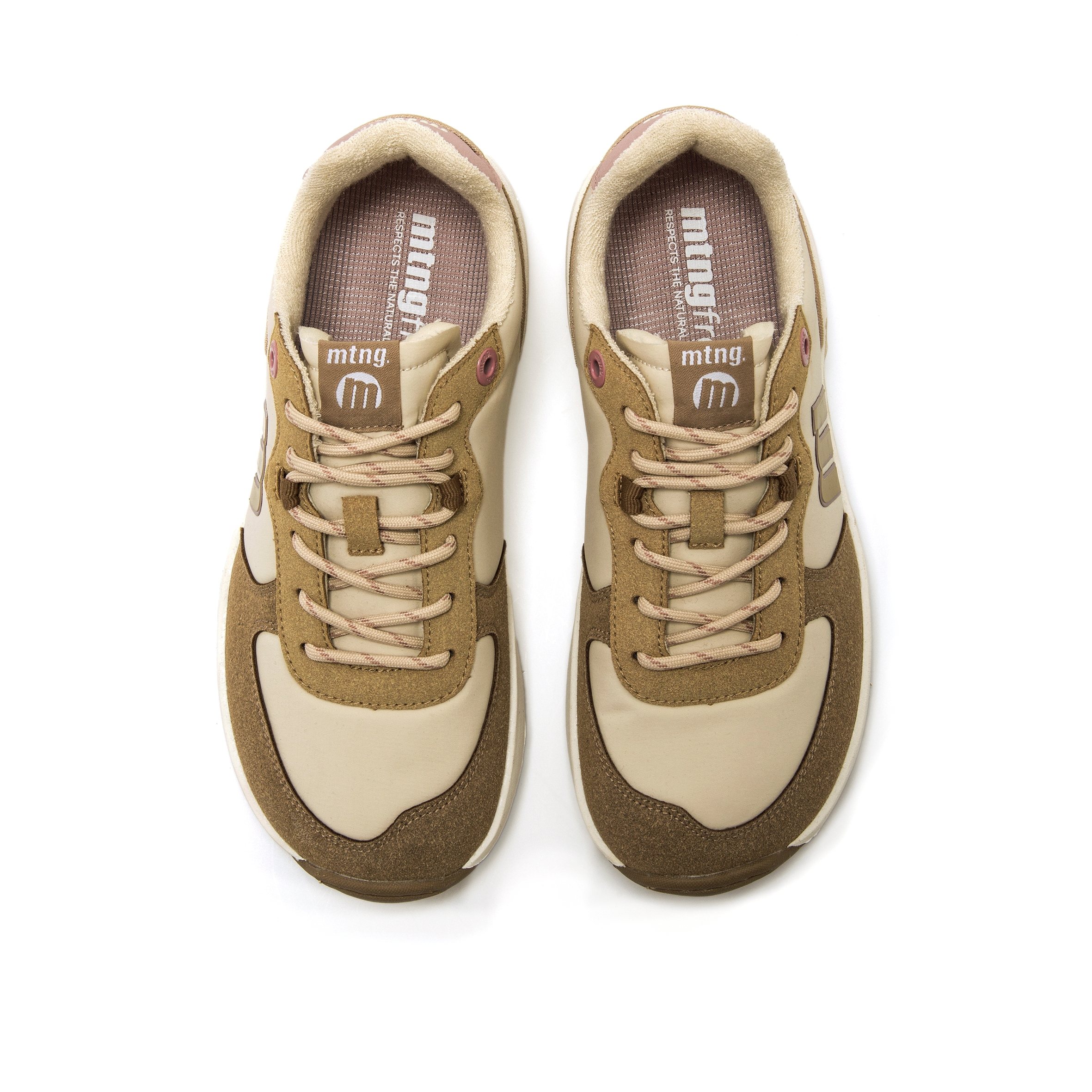 MTNG Baskets Sneakers Femme MTNG FREE-APOLO beige 60451 femme beige ...