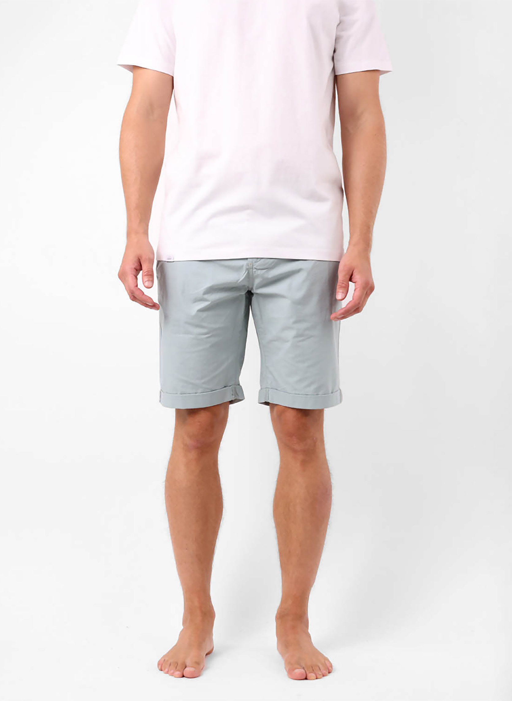 Oxbow Shorts Bermuda uni taille demi-élastiquée OMERY homme vert ...
