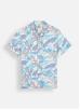 Oxbow Chemise manches courtes imprimée viscose TROPICS (Blanc ...