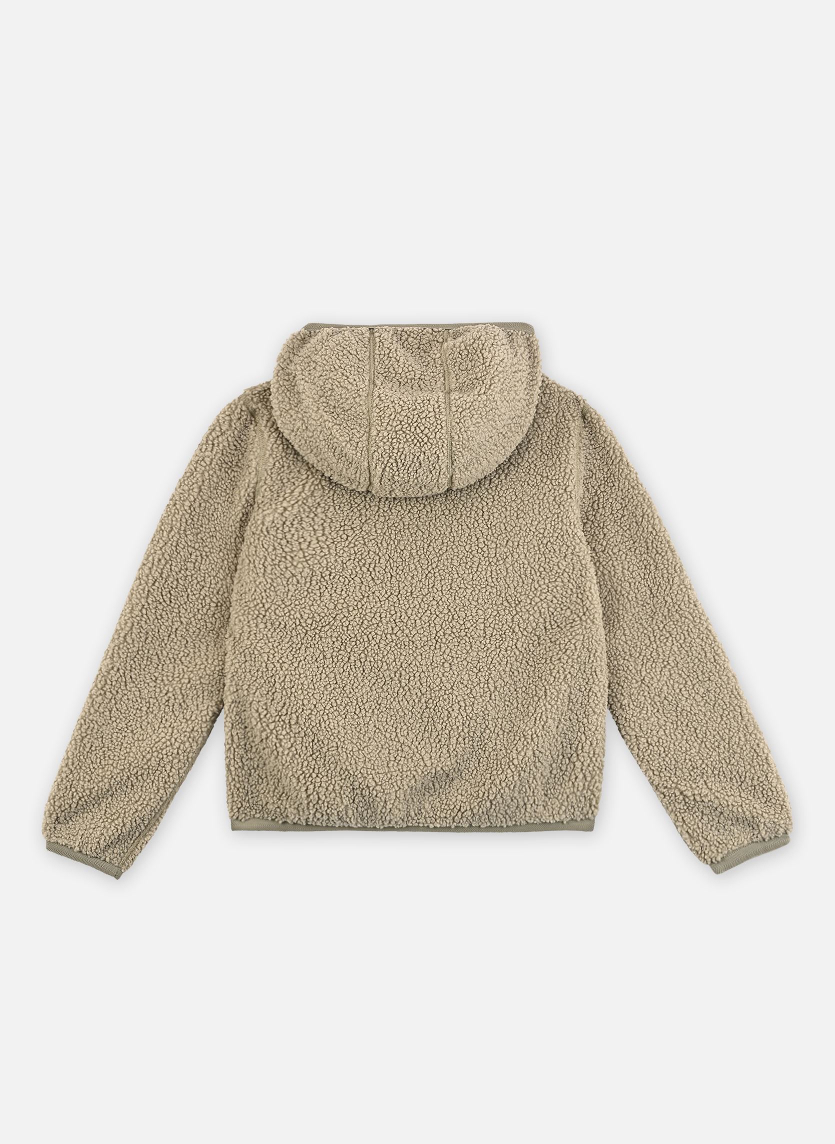 K-Way Sweaters met rits P. JACK SHERPA POLAR DOUBLE jongens bruin ...