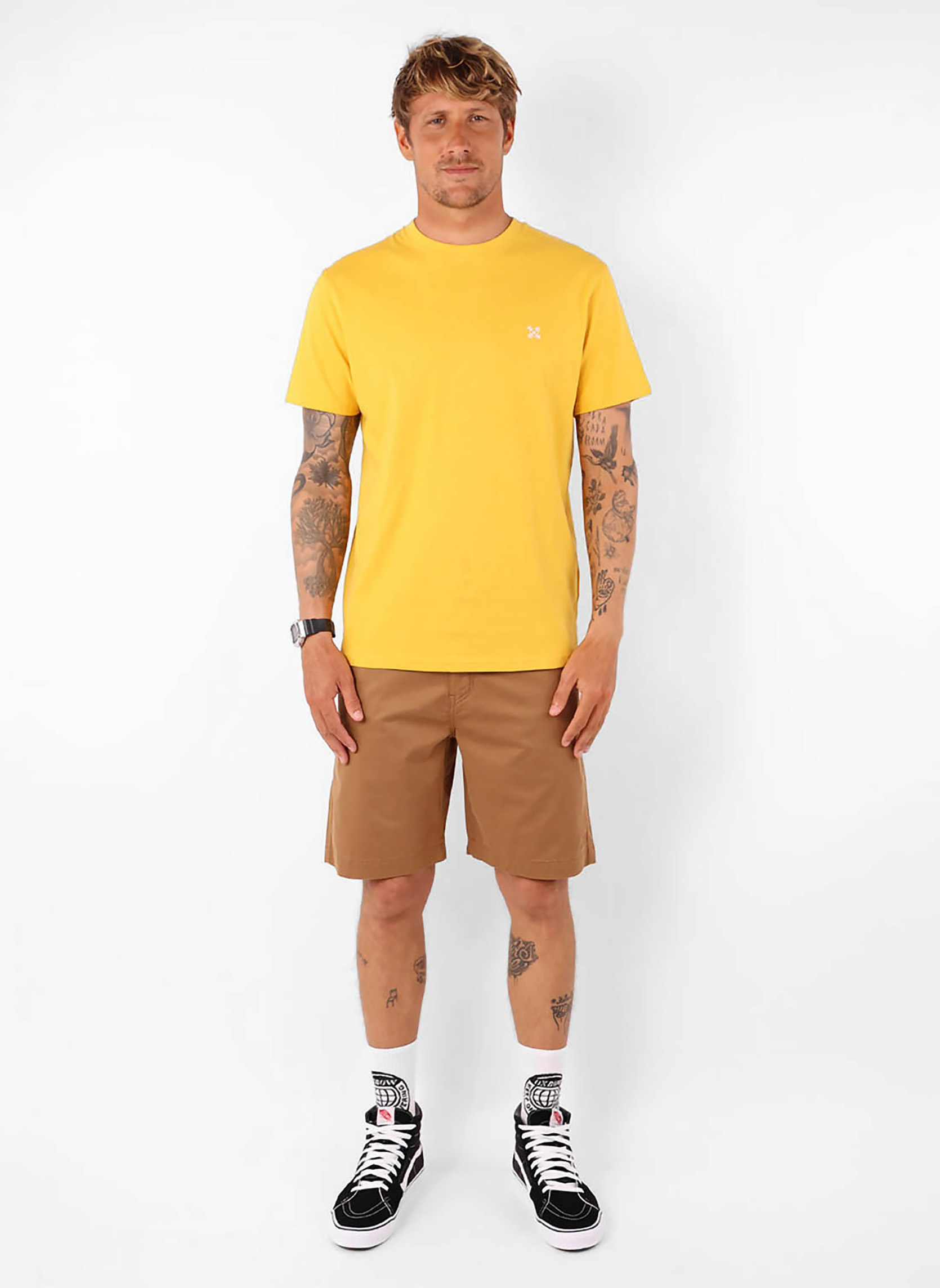 Oxbow Tee-shirts TEBAZ homme jaune | Sarenza France