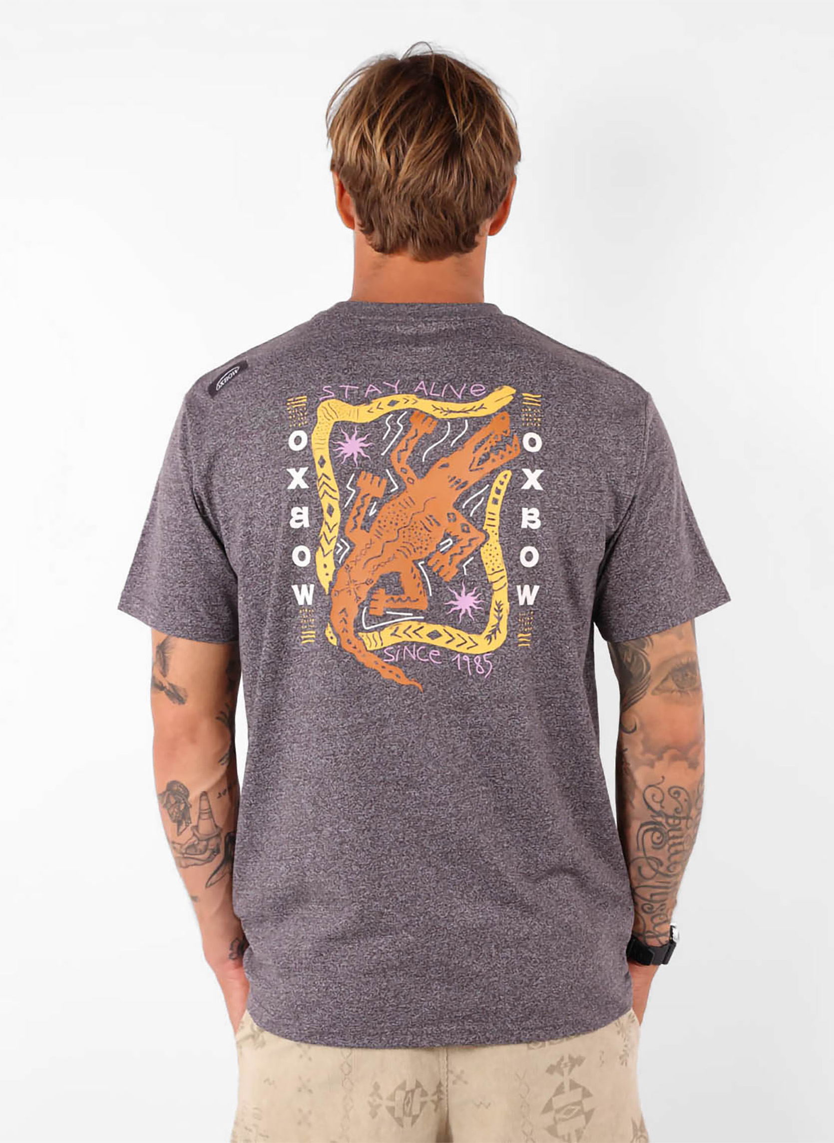 Oxbow Tee-shirts DUNDEE homme gris | Sarenza France