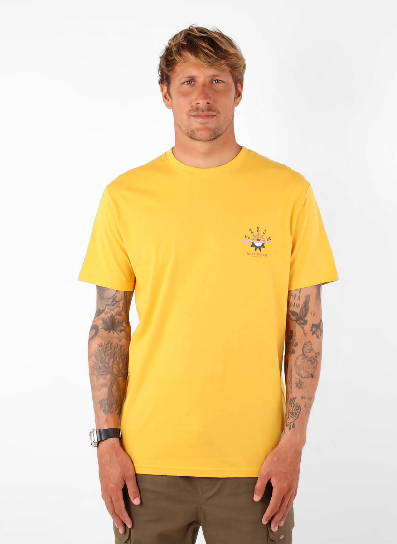 Oxbow Tee-shirts SANDBAR homme jaune | Sarenza France