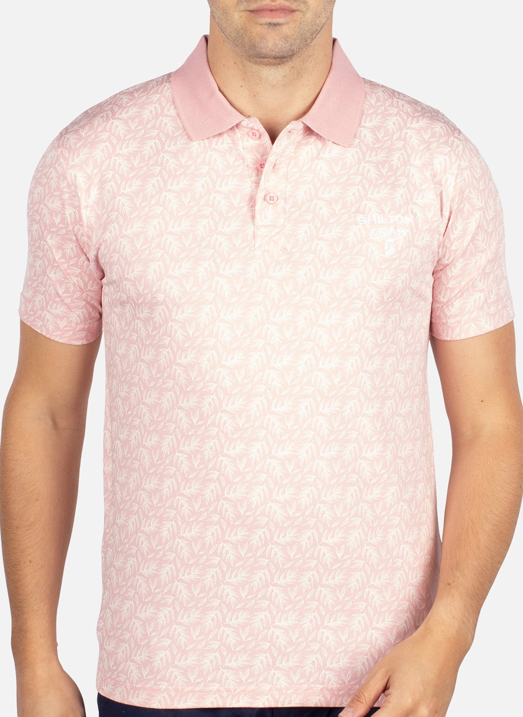Shilton Polos manches courtes Polo tahitian team - E25102FY - Rose ...