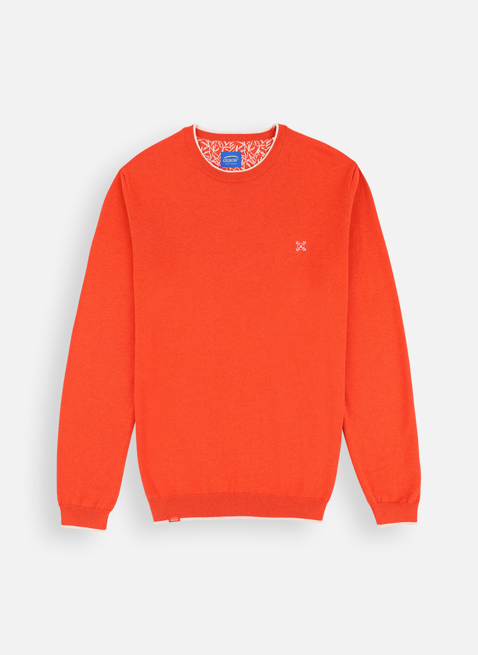 Oxbow Pulls Pull col rond PERONI homme rouge | Sarenza France