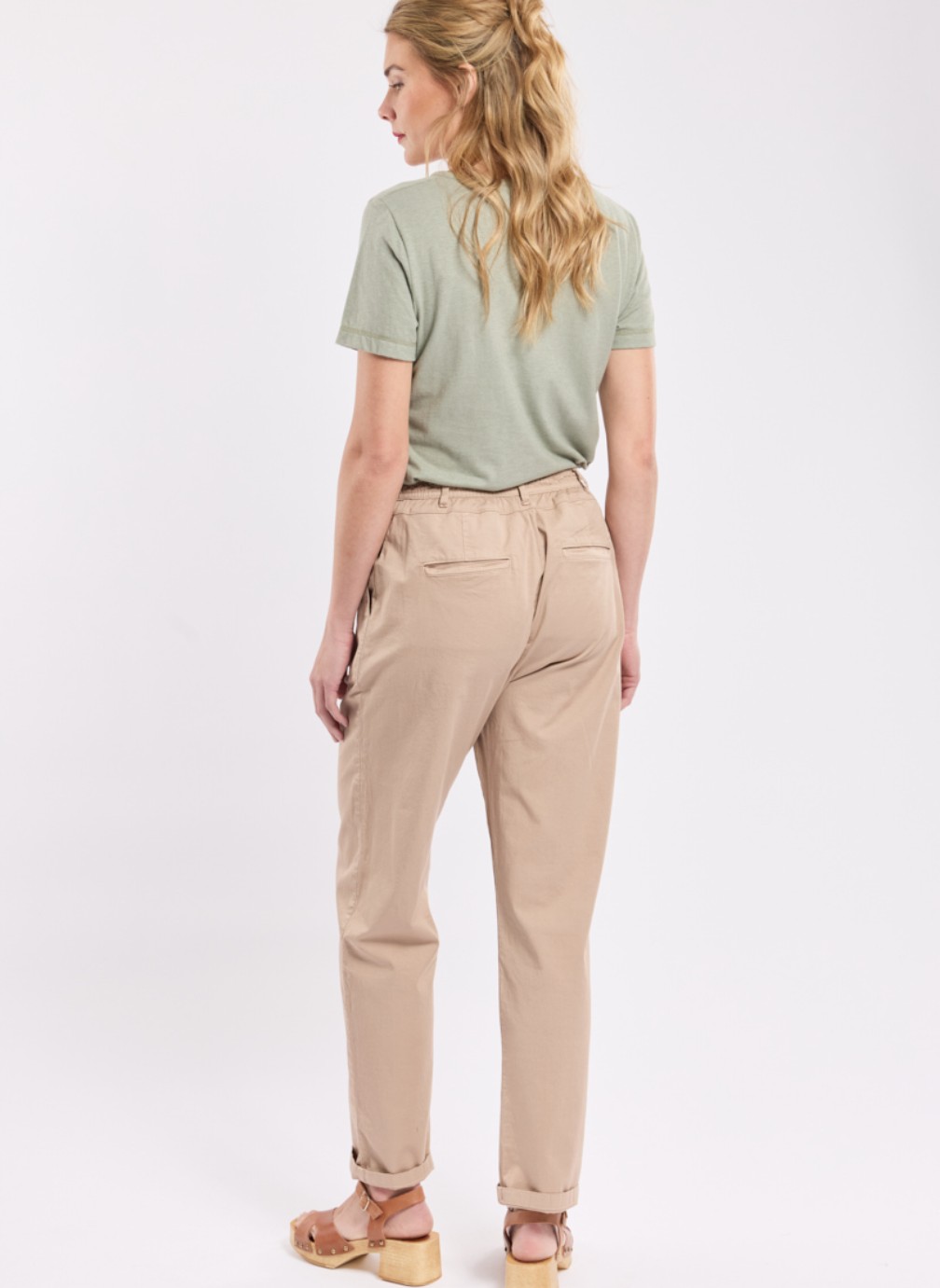 Terre & Mer Pantalon Elise light taupe (Marron) - Vêtements chez ...