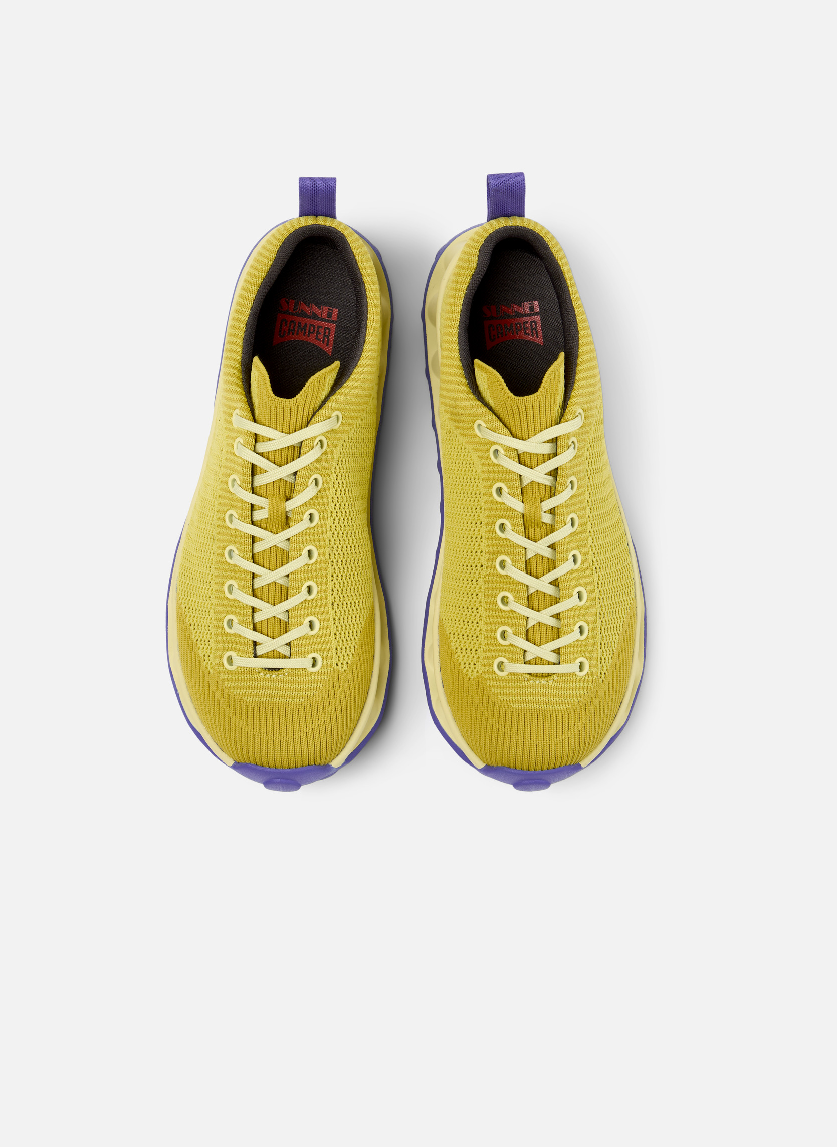 Camper Baskets basses K101036 homme jaune | Sarenza France
