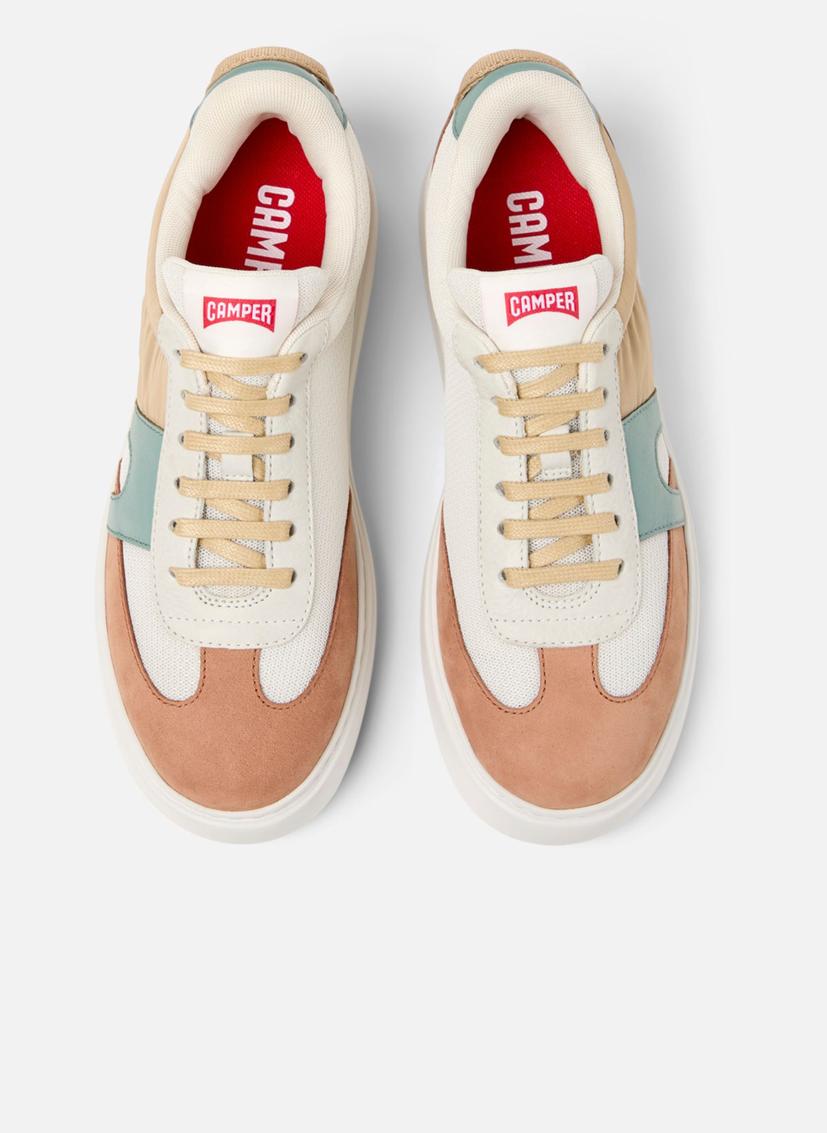 Camper Baskets basses K201693 femme beige | Sarenza France