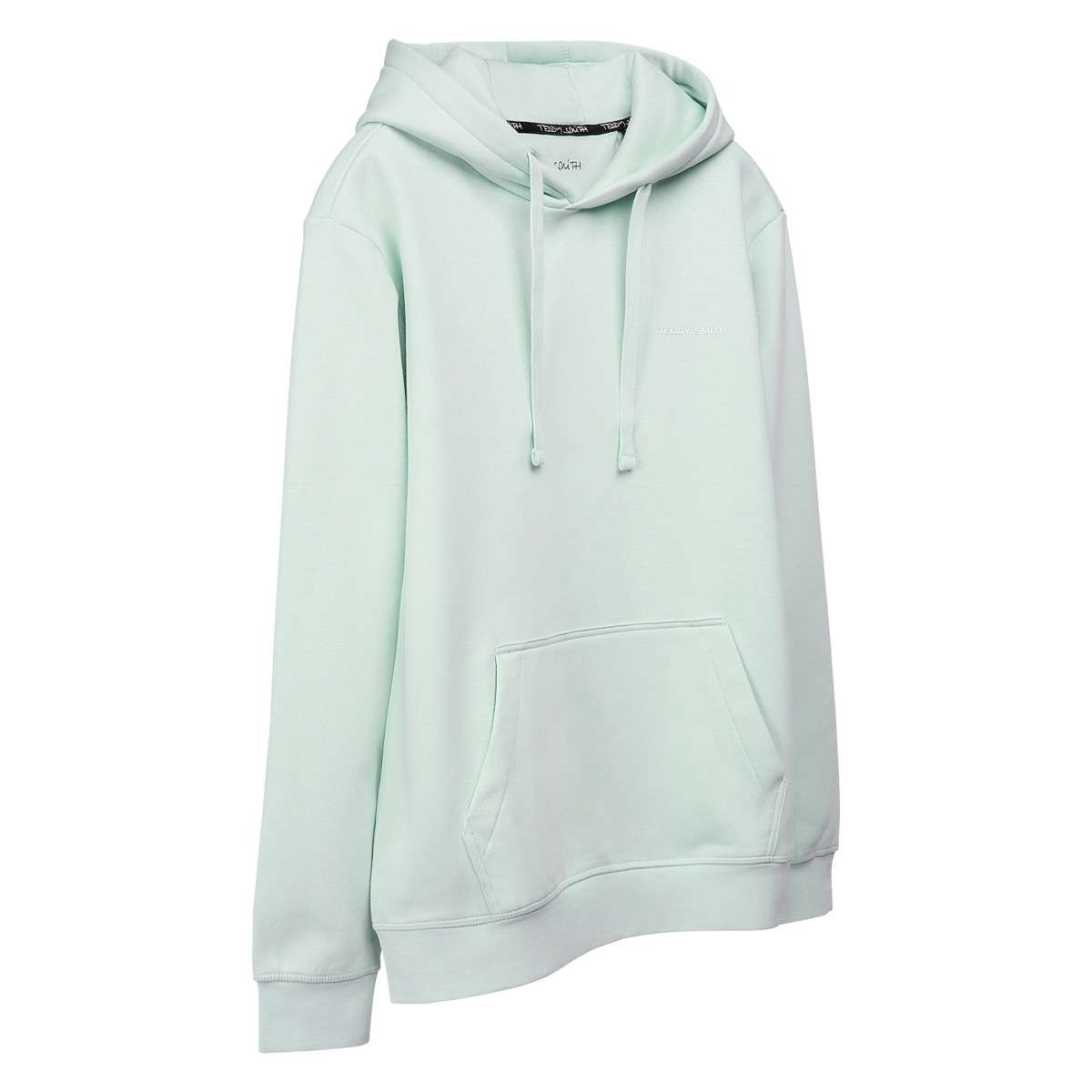 Teddy Smith Sweats à capuche Sweat en coton mélangé turquoise uni avec ...