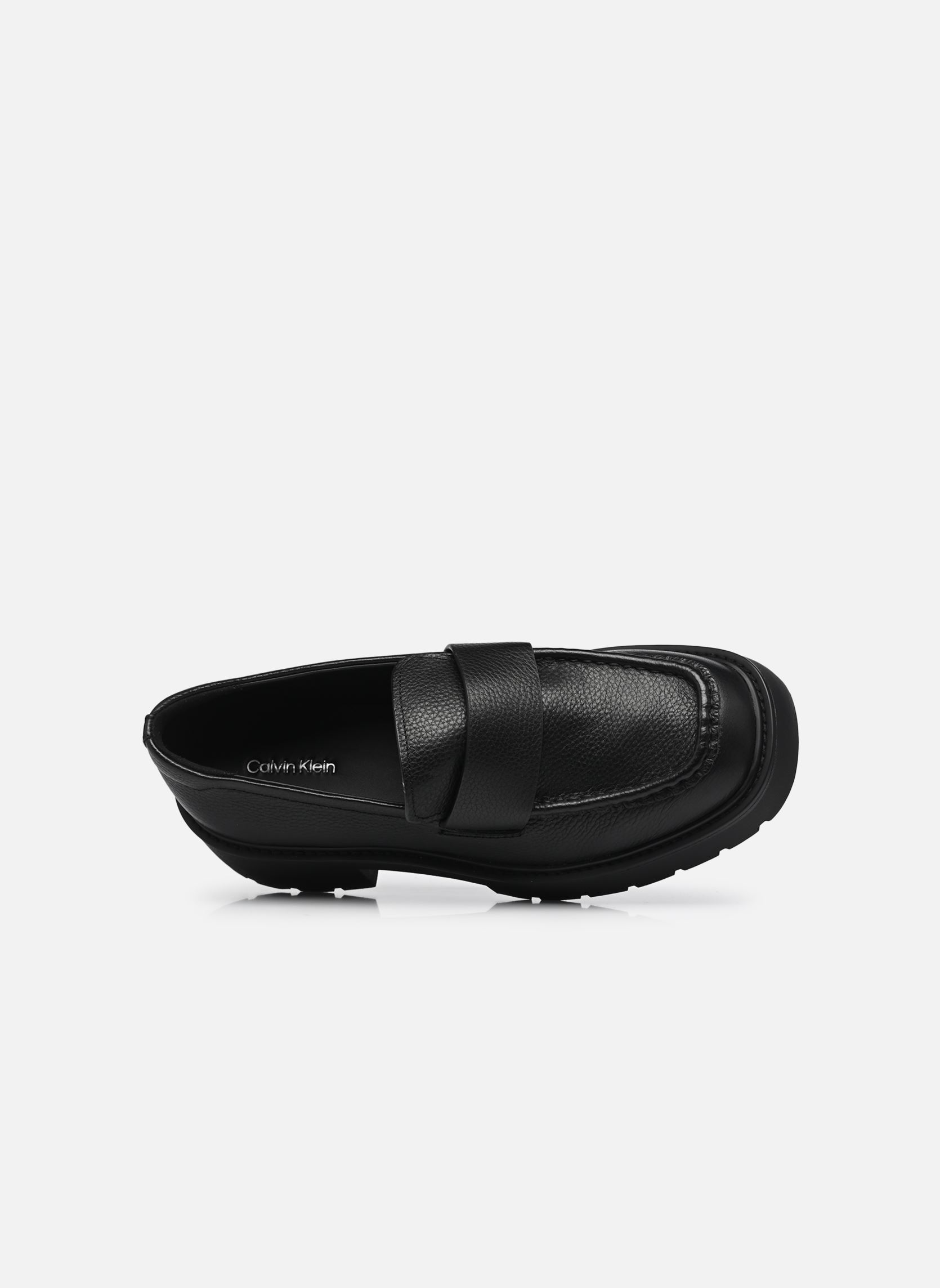 Calvin Klein Mocassins CHUNKY LOAFER LTH femme noir | Sarenza France