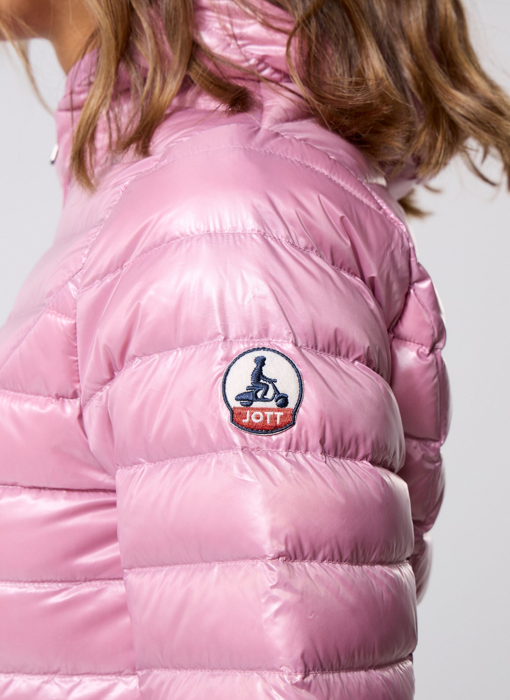 JOTT Doudounes Cloe Shiny femme rose | Sarenza France