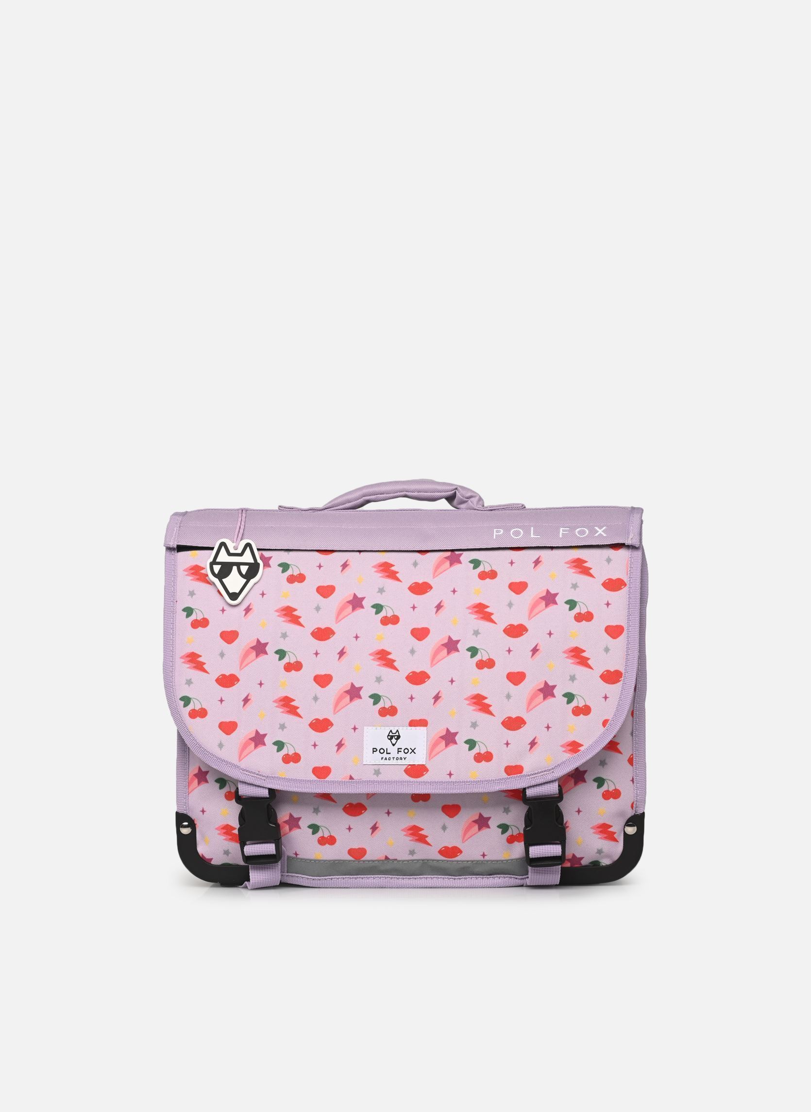 Pol Fox Cartables Cartable 38 cm GOOD VIBES fille violet | Sarenza France