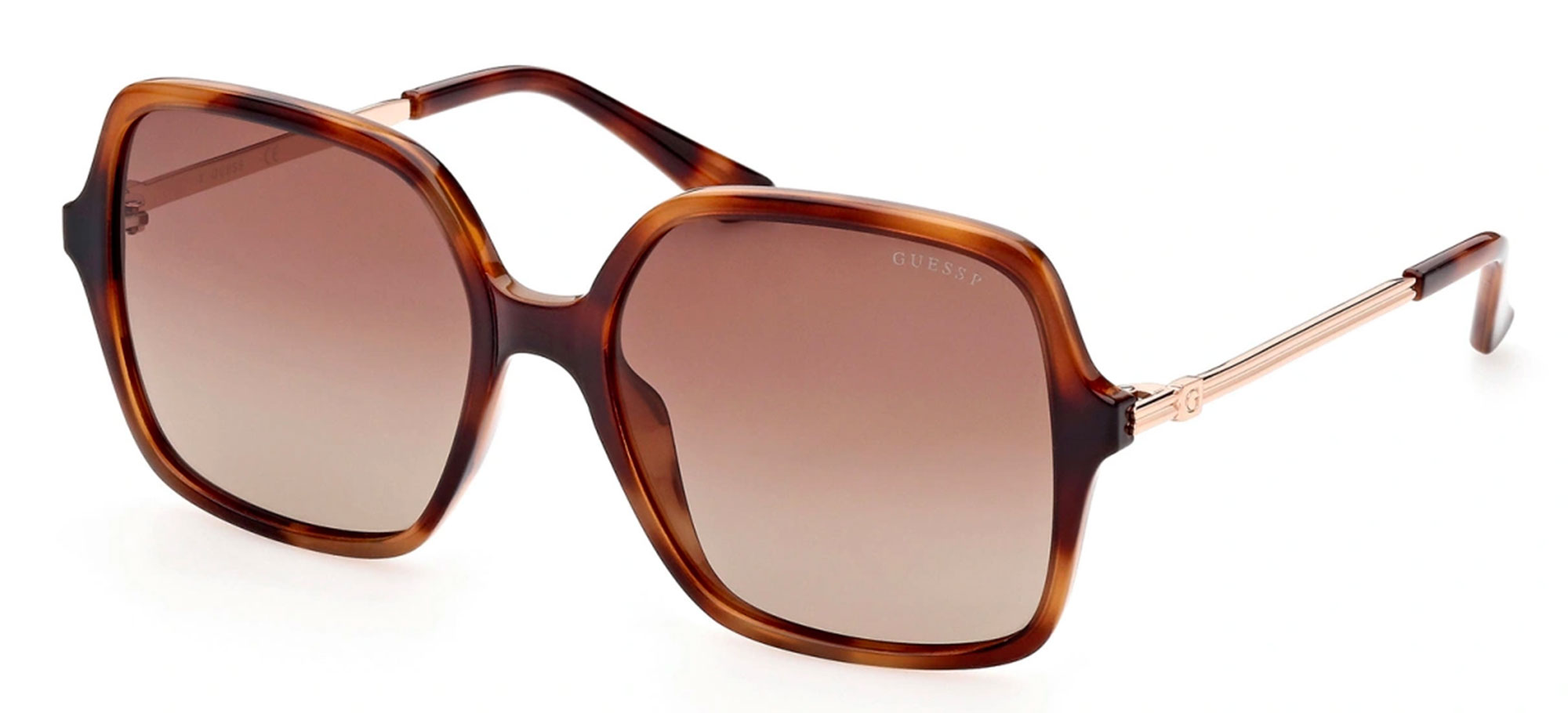 Guess Lunettes de soleil Lunettes de Soleil GU7845 Blonde Havana/Brown ...