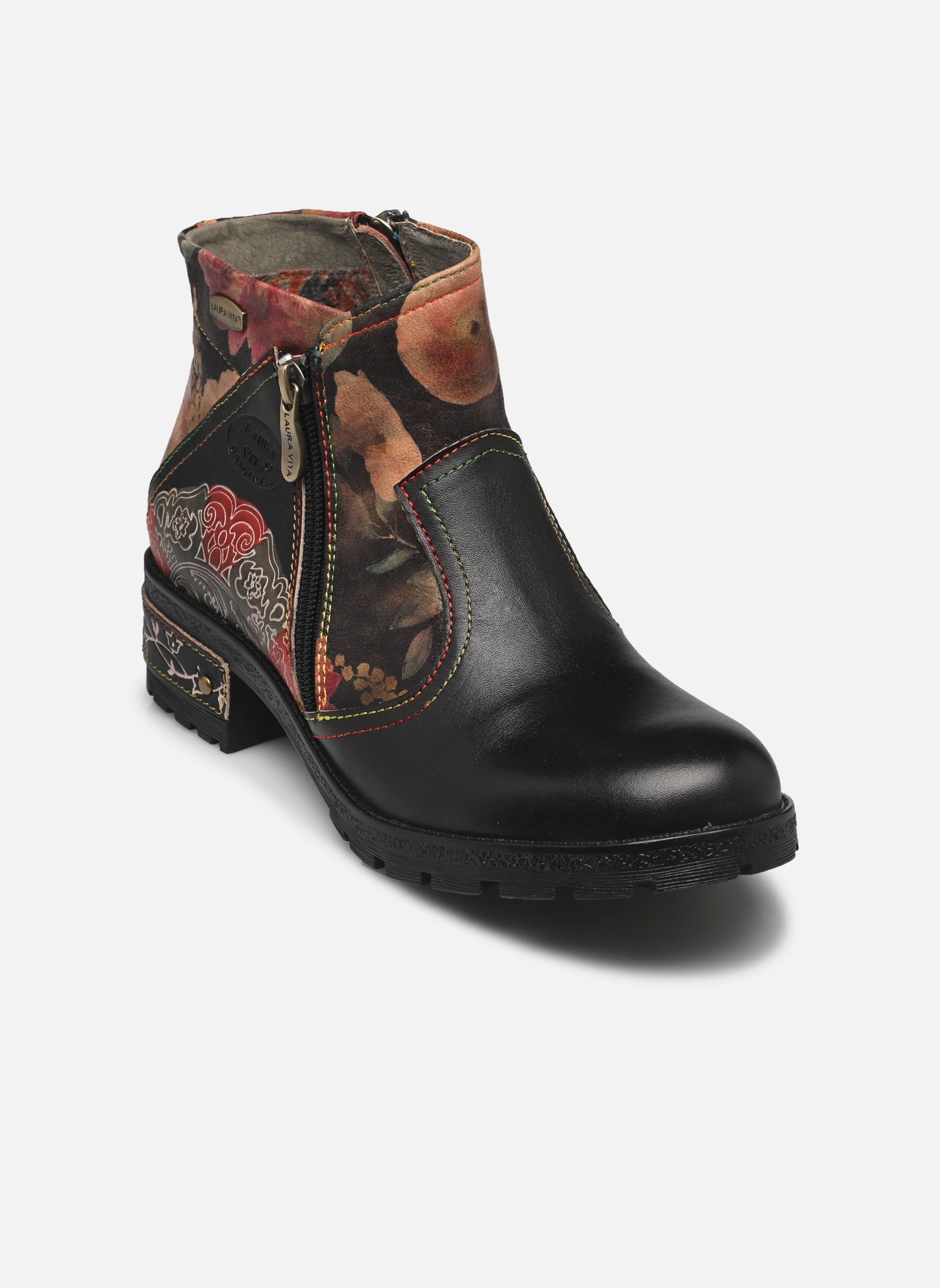 Laura Vita Bottines et boots COCRAILO 74 femme noir | Sarenza France