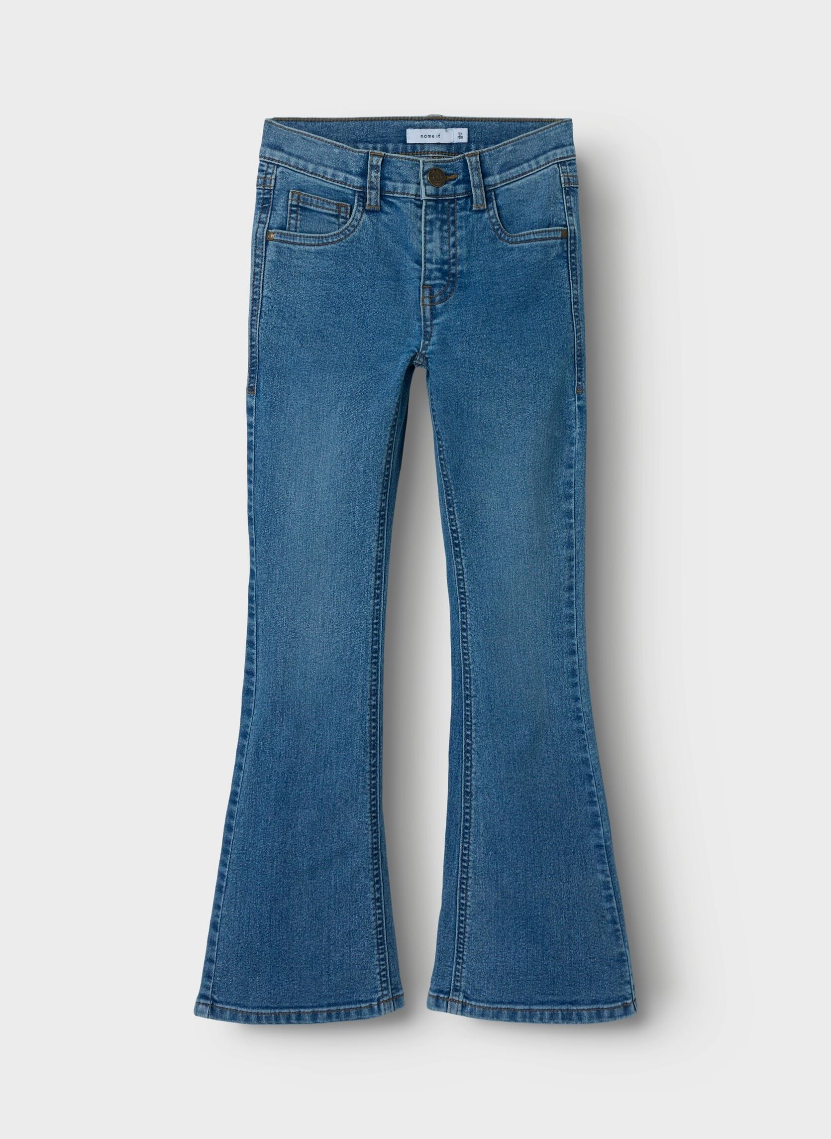 Name it Jeans Jean large - Nkfpolly Bootcut Jeans 8808-Dt Tb fille bleu ...
