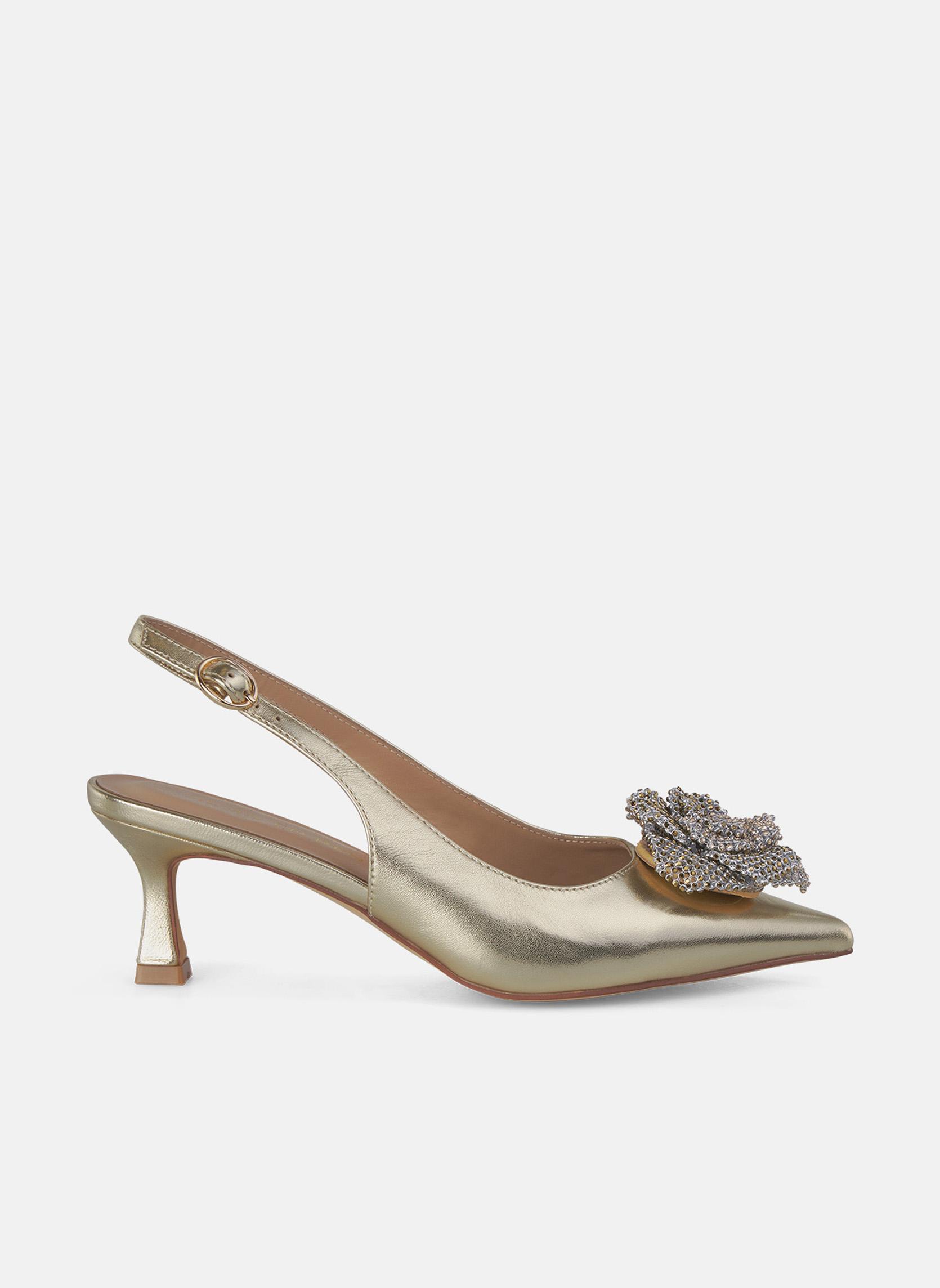 Alma en Pena Escarpins Talons V250665 Dorée femme or | Sarenza France