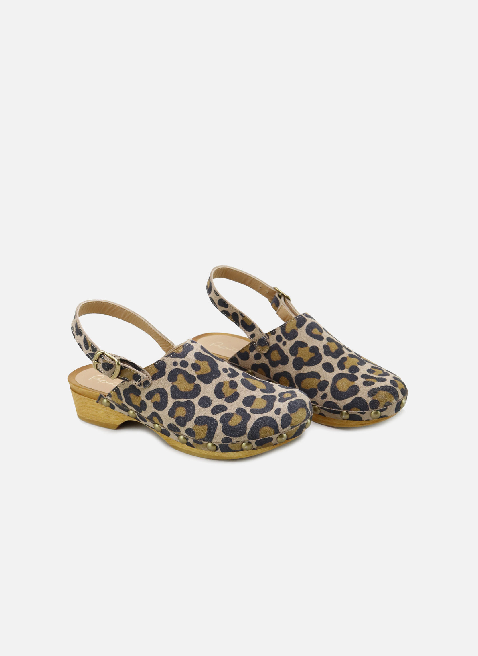 Eli 1957 Mules et sabots Sabots 0220AL-VELOUR-BIG-LEO Marron fille ...