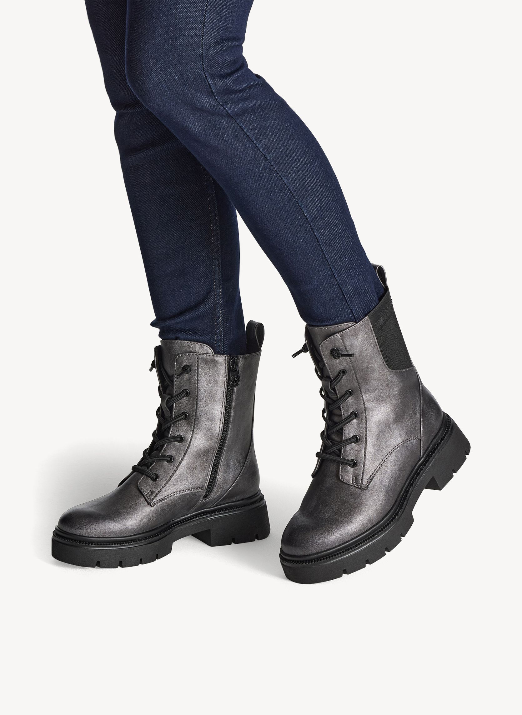 Marco Tozzi Bottines et boots Bottine 2-85203-45 femme argent | Sarenza ...