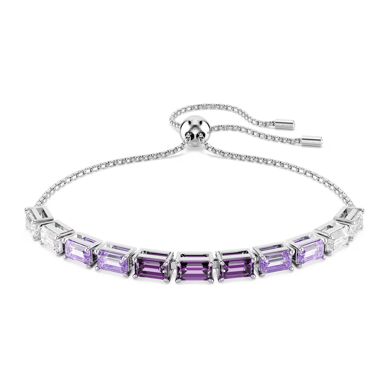 Swarovski Bracelets Bracelet Swarovski Tennis Matrix violet taille ...