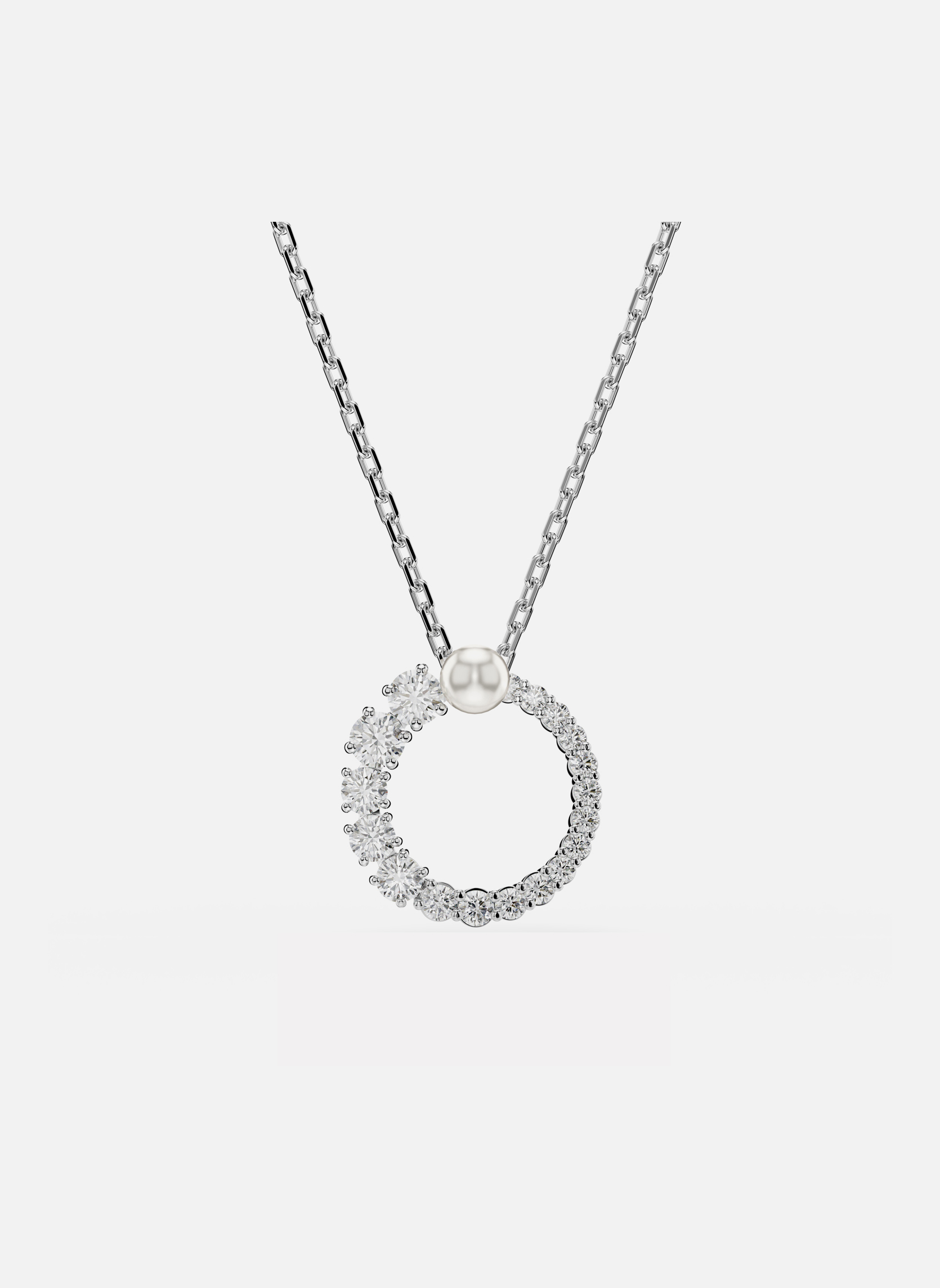 Swarovski Colliers Collier Swarovski Matrix perle de cristal femme ...