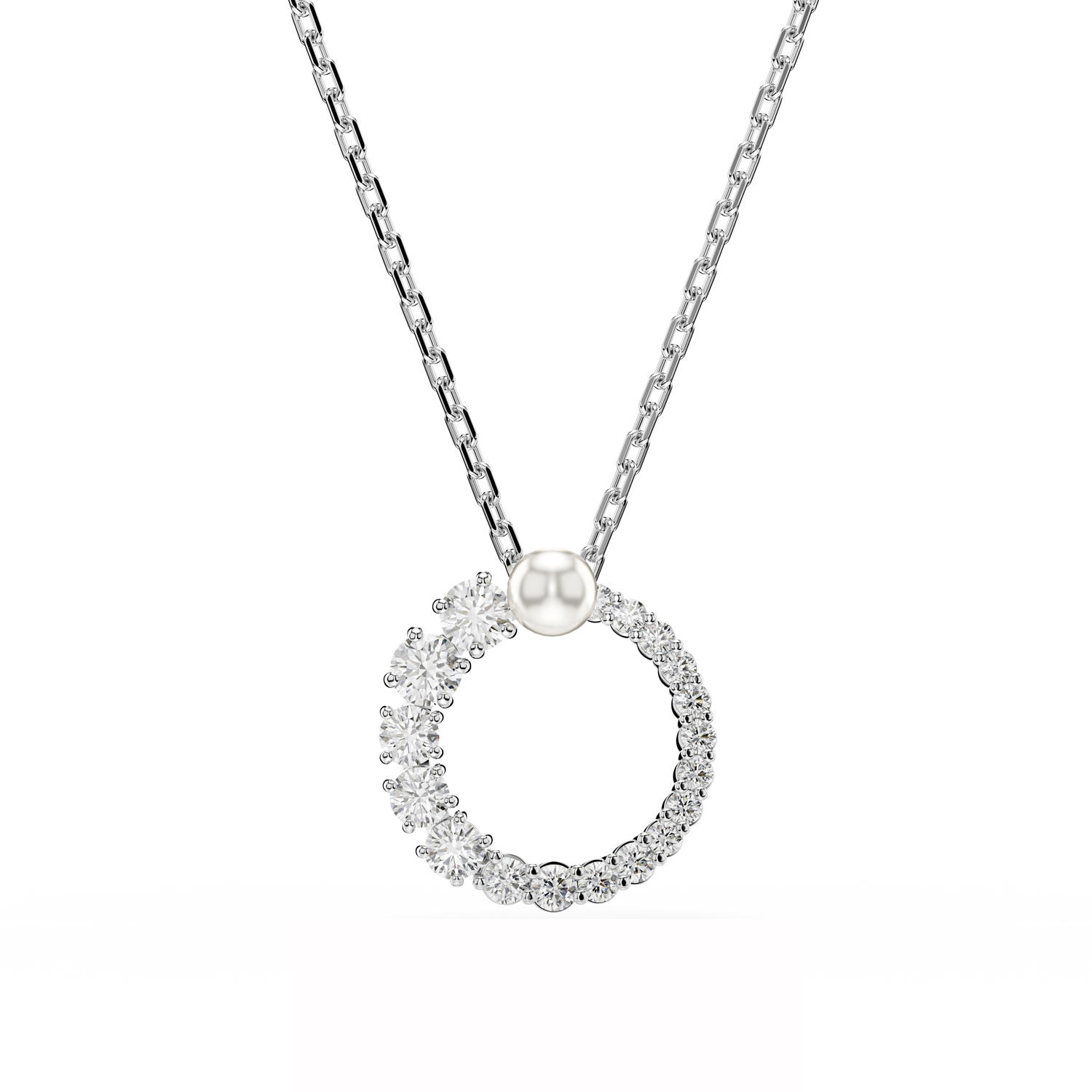 Swarovski Colliers Collier Swarovski Matrix perle de cristal femme ...