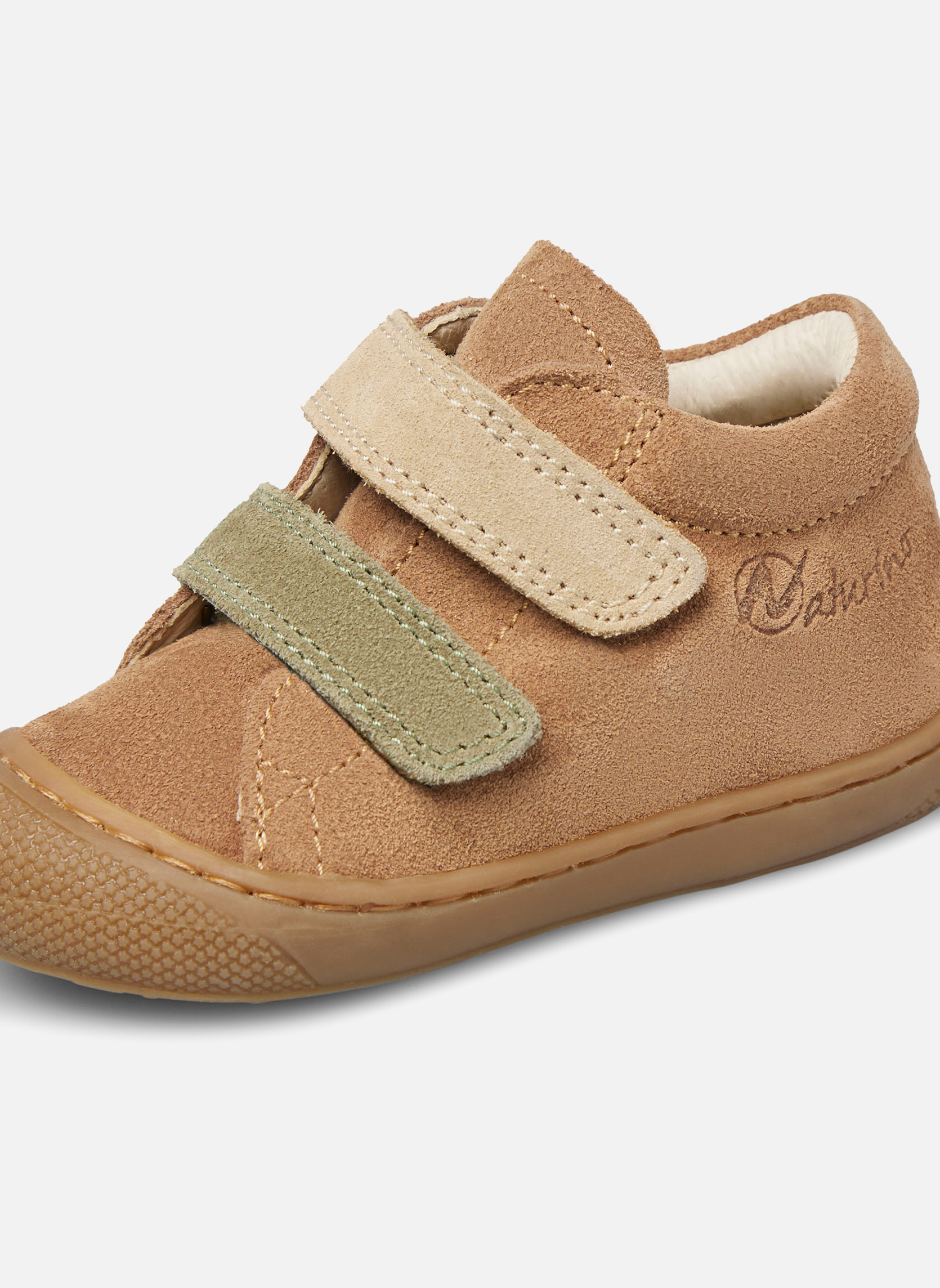 Naturino Baskets Sneakers CORKEL VL Marron-Beige garçon marron ...