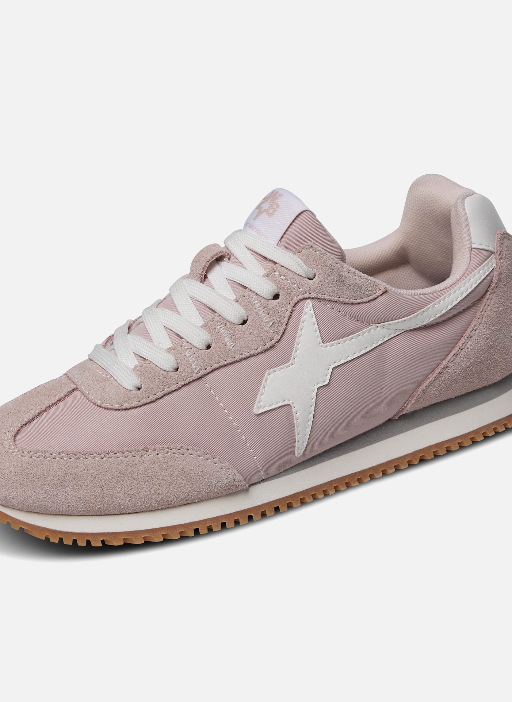 W6YZ Baskets Sneakers SAMOA-UNI. Rose poudré homme rose | Sarenza France