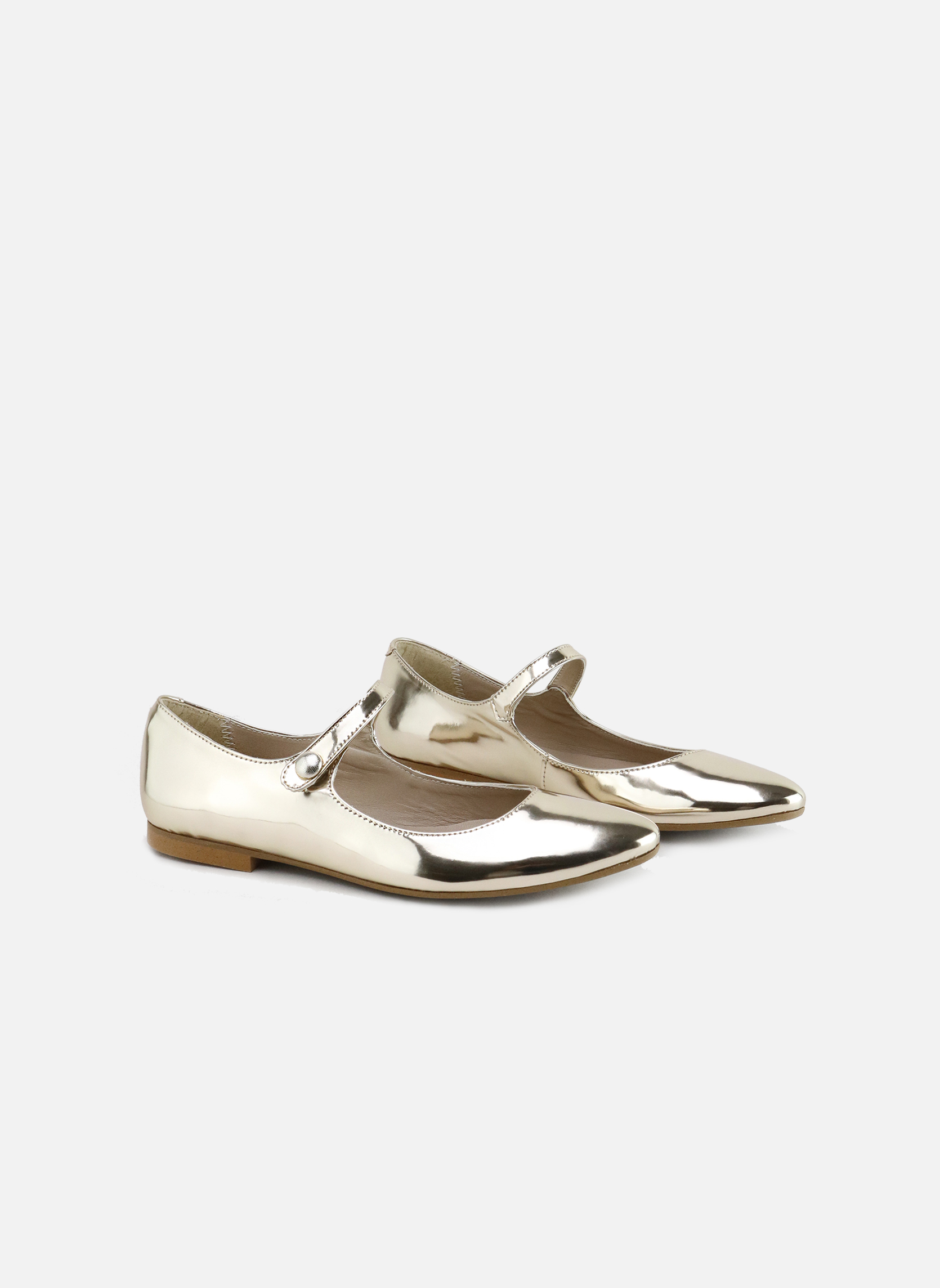 Eli 1957 Ballerines Ballerine Mary Jane 48015AL-MIRROR-PEGASO Oro fille ...