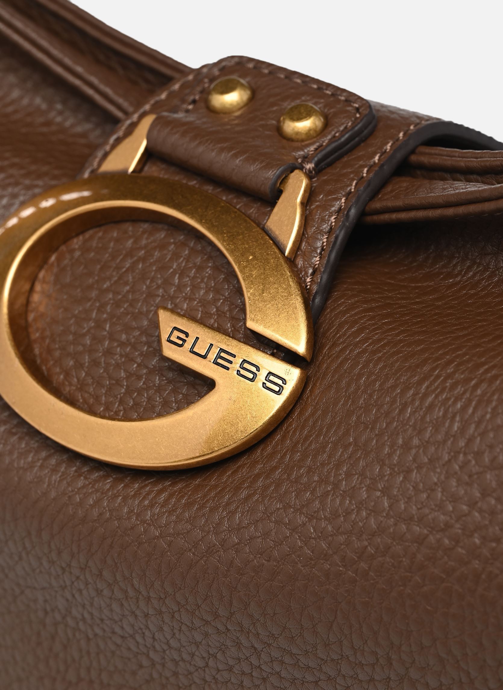 Guess Sacs bandoulière Camden Shoulder Bag femme marron | Sarenza France