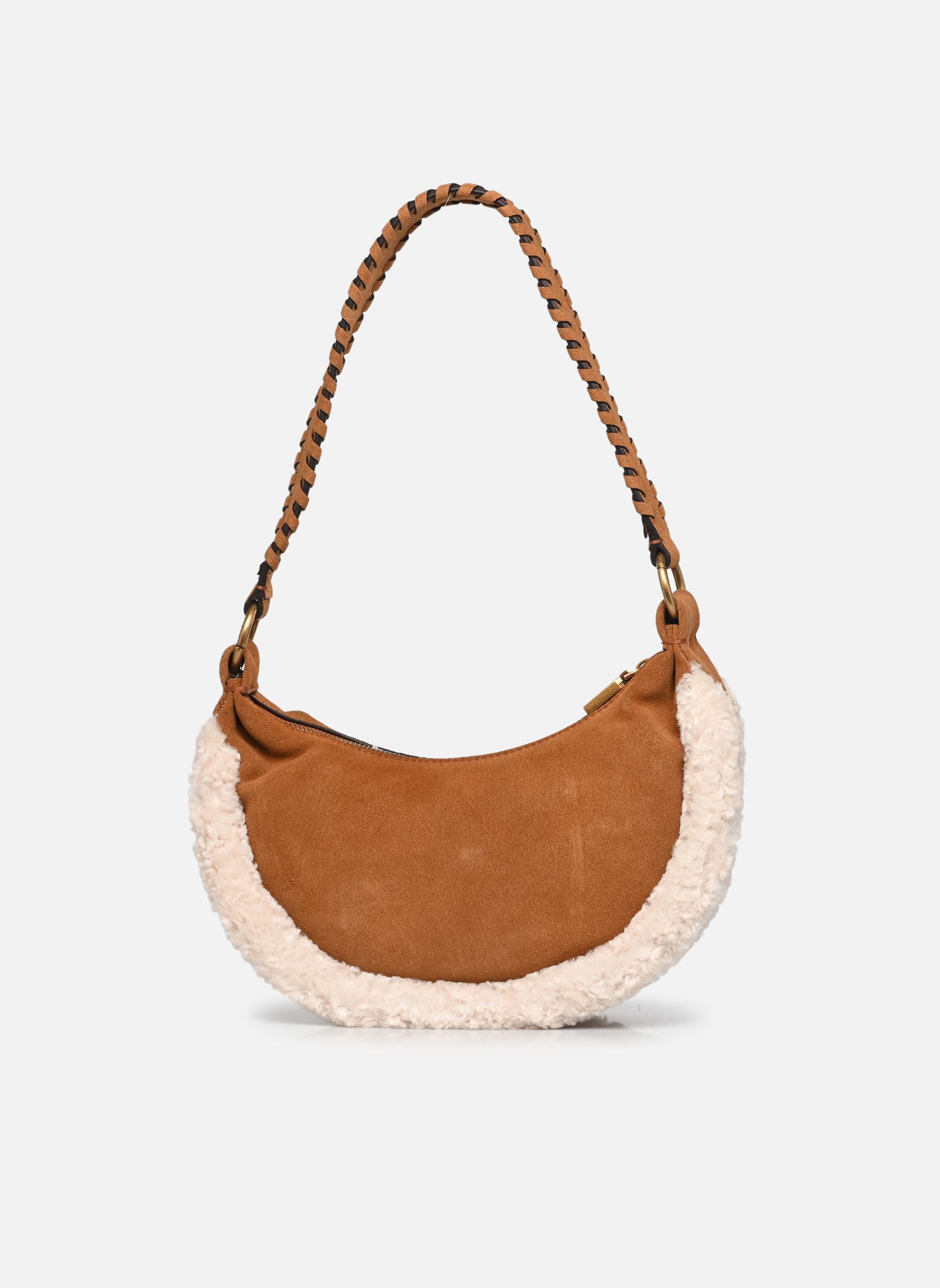 Guess Sacs bandoulière Amita Hobo Sherling femme marron | Sarenza France
