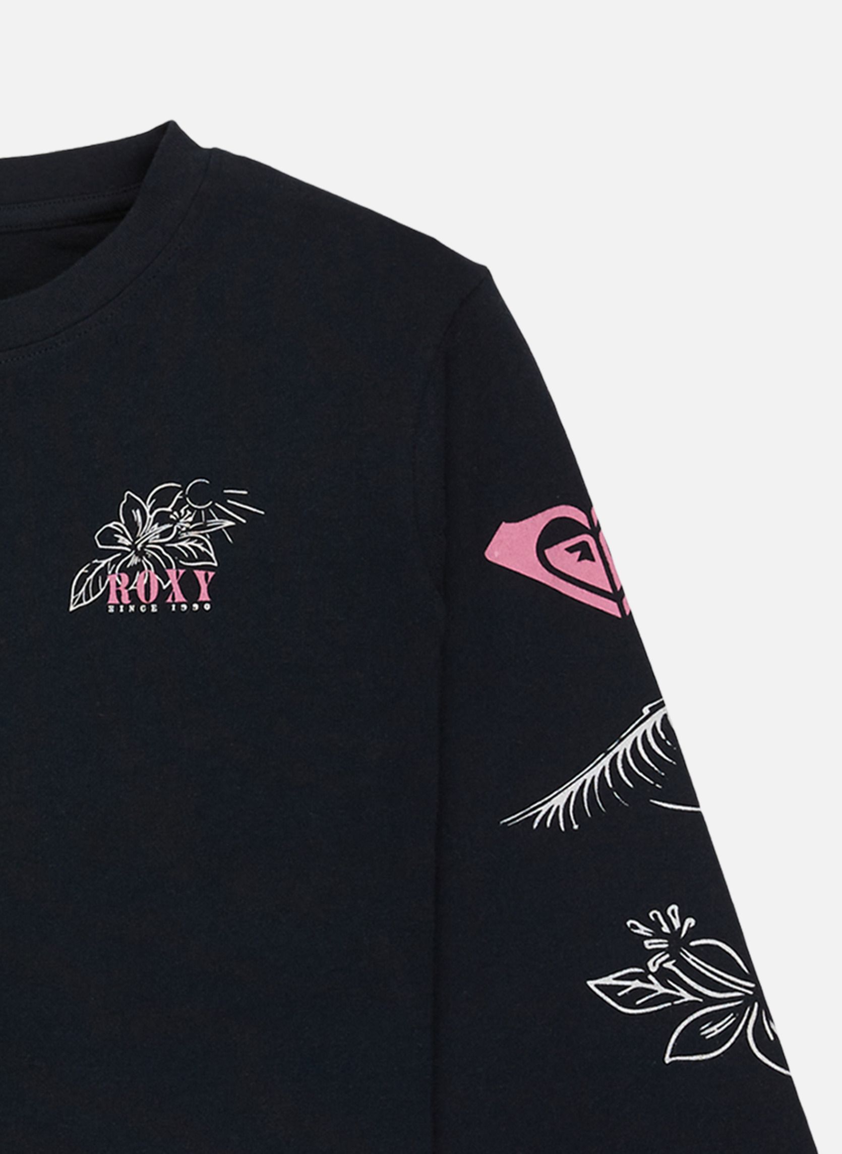 Roxy Tee-shirts Orchidregular Go fille noir | Sarenza France