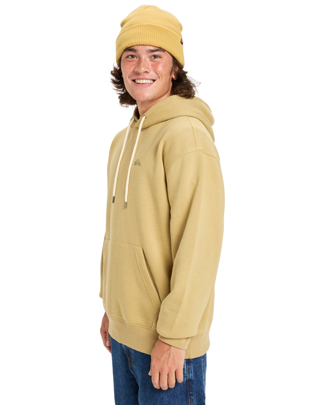 Quiksilver Sweats à capuche Sweat à capuche SALT WATER homme beige ...