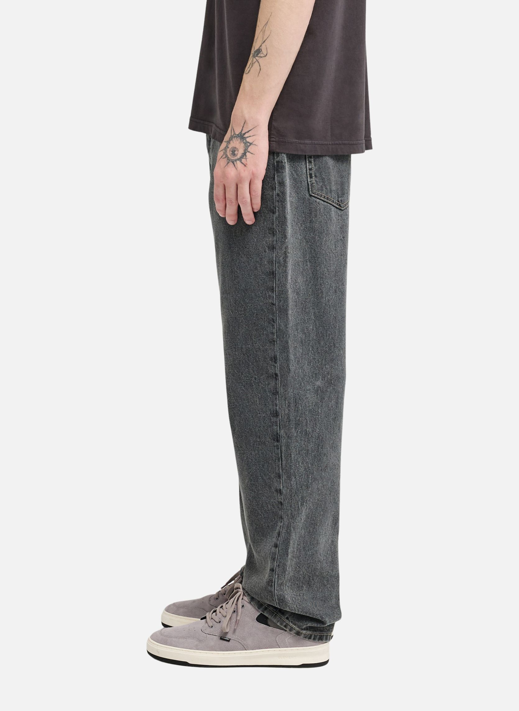 Element Jeans droit Relax 5 Denim homme gris | Sarenza France