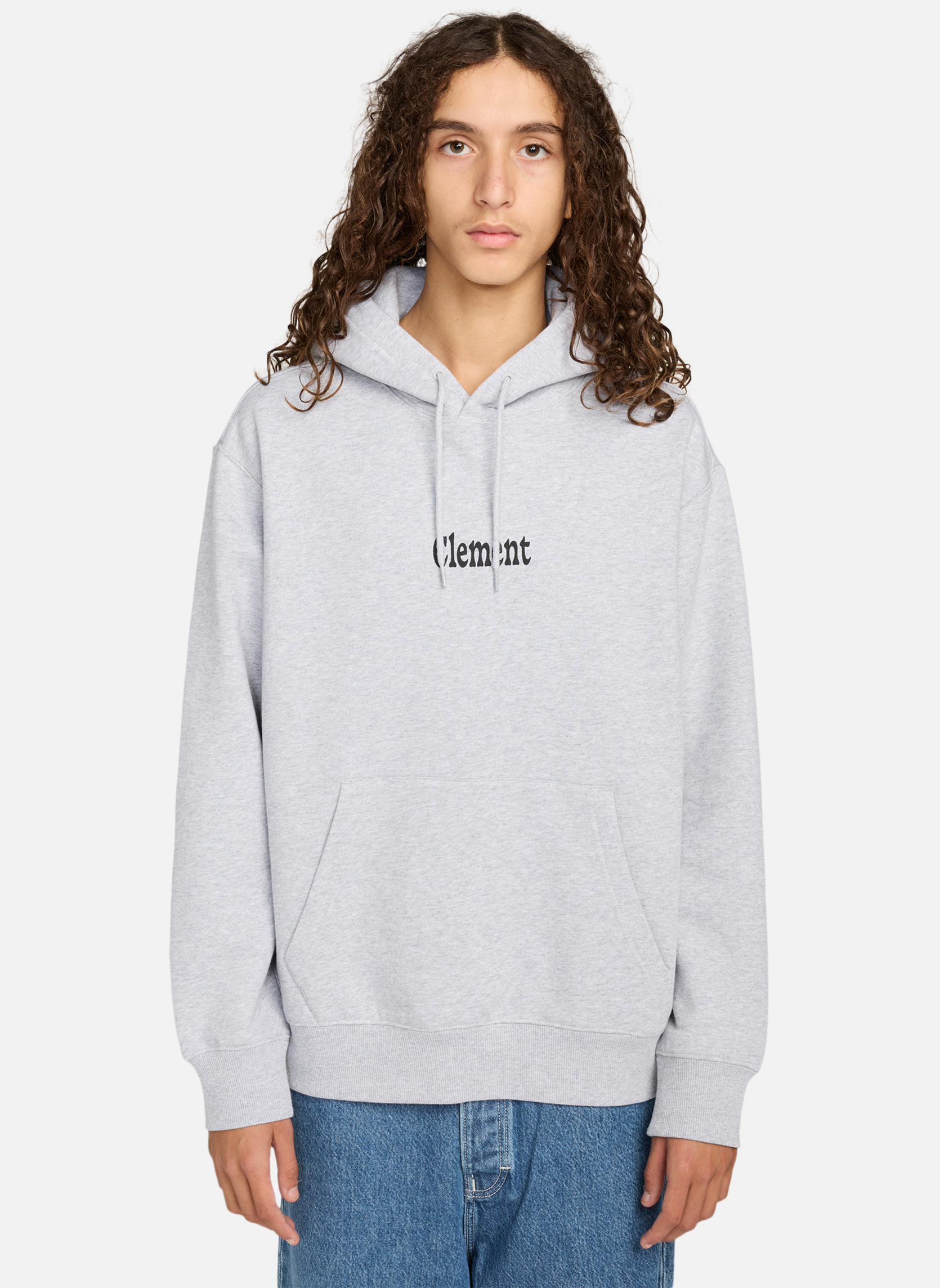 Element Sweats à capuche Sweat BAD DOGGIE PO homme gris | Sarenza France