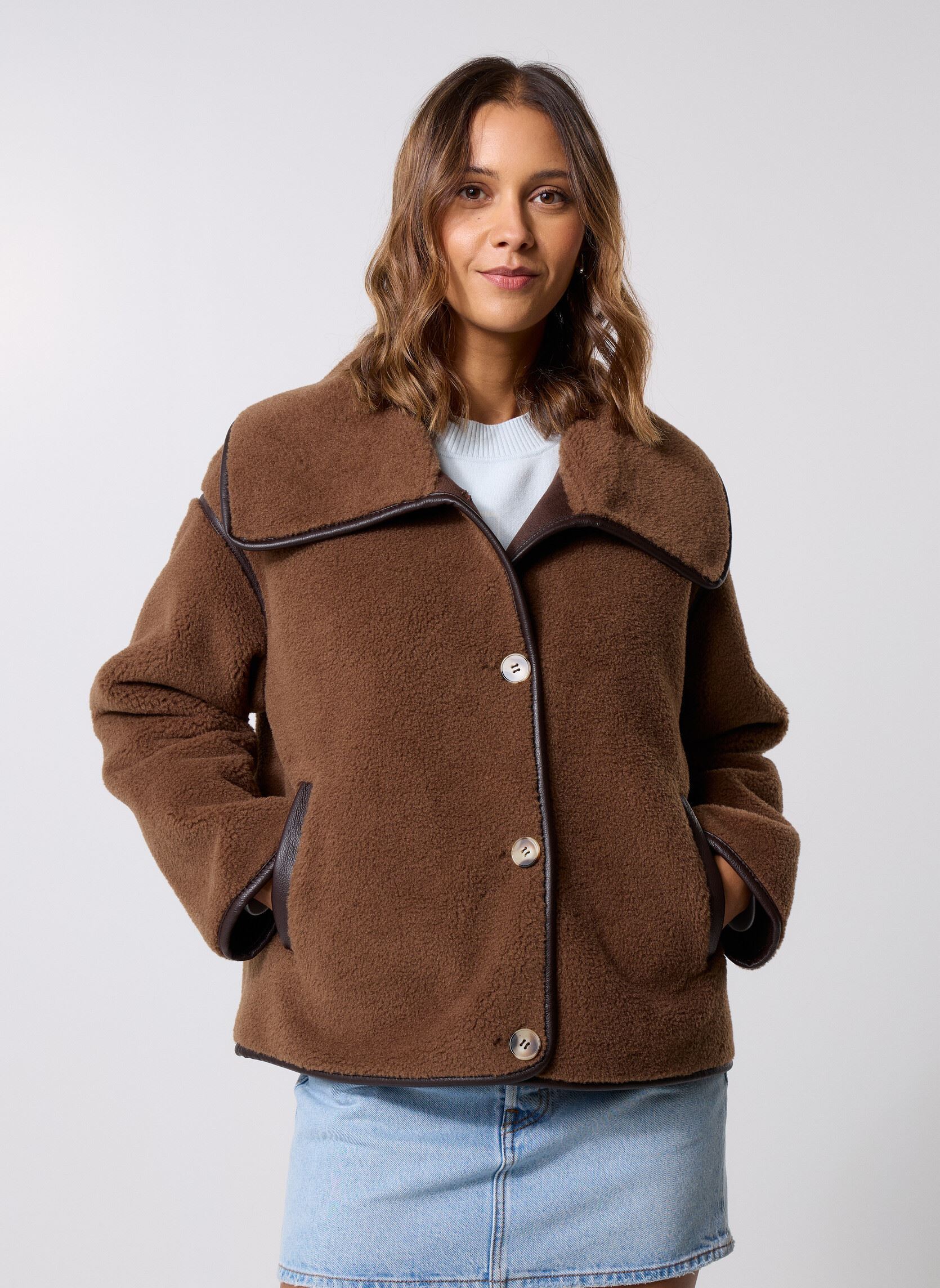 Oakwood Manteaux LOU femme marron | Sarenza France