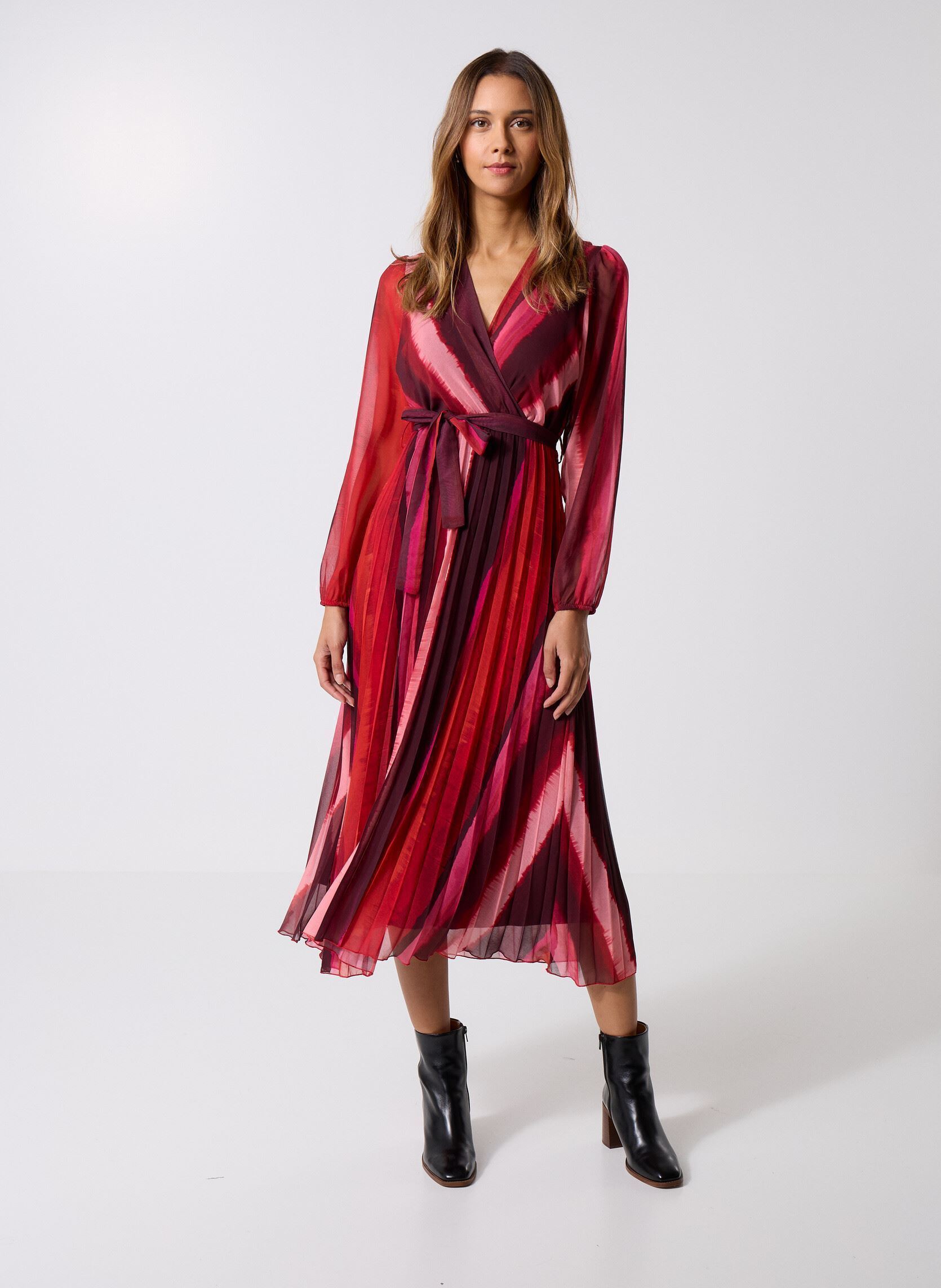 La Fée Maraboutée Lange Kleider FK-RO-RUMAYA-W damen rot - online ...
