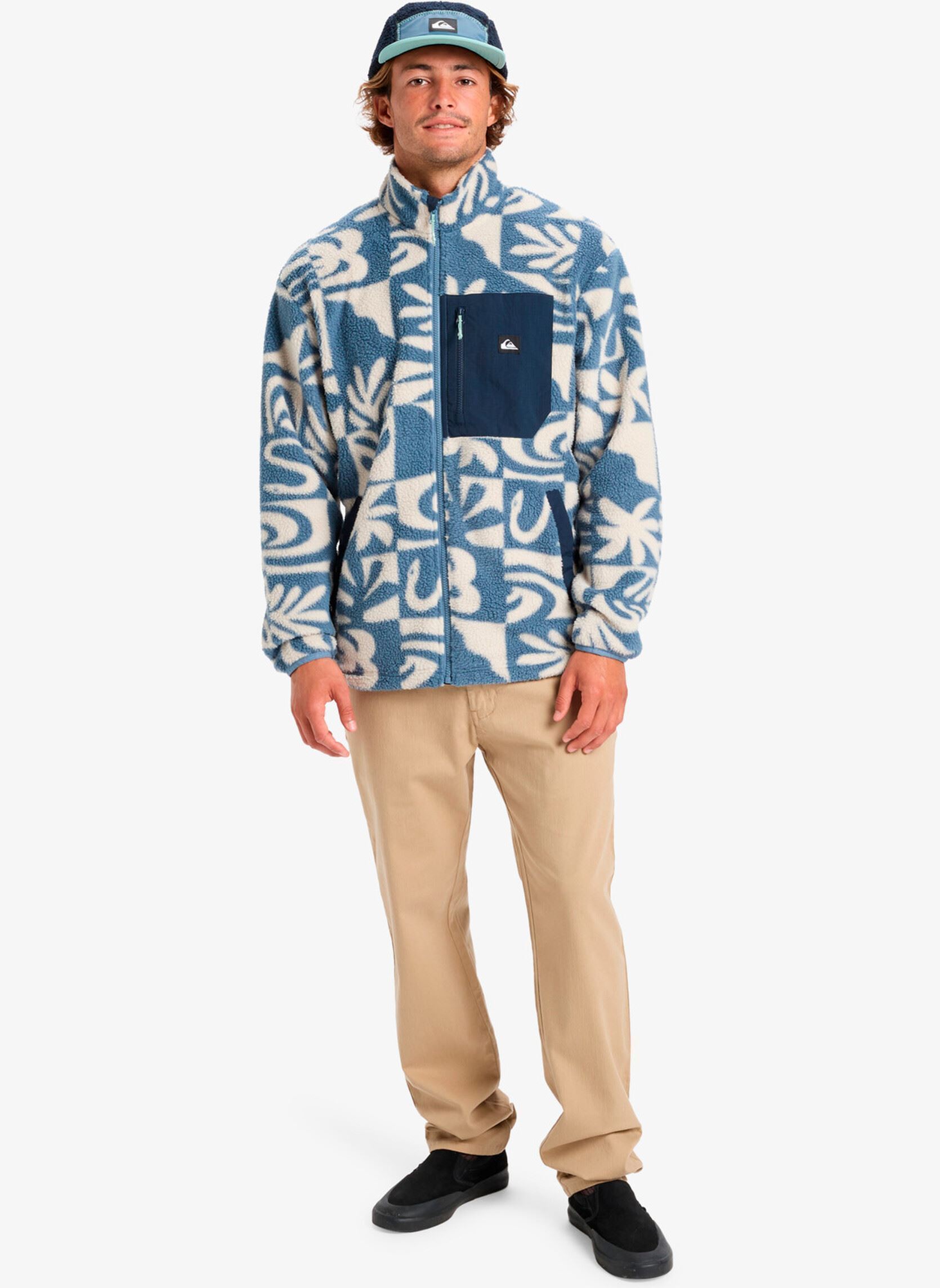 Quiksilver Fleece truien Clean Coast Fz heren blauw online | Sarenza ...