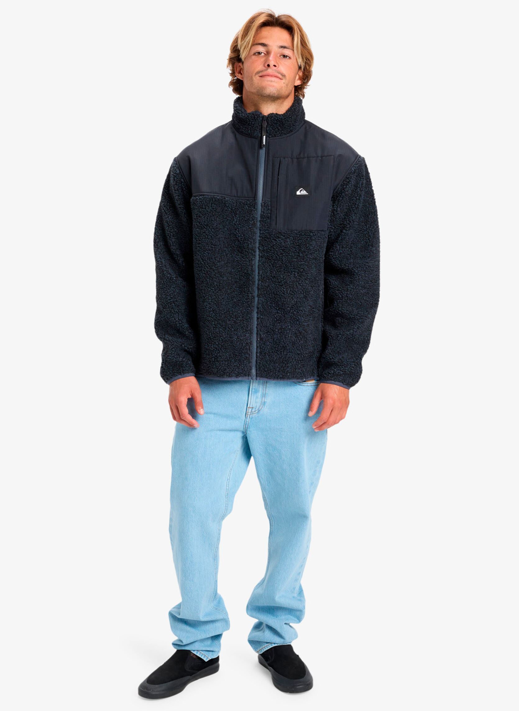 Quiksilver Fleece truien Shallow Water Fz heren blauw online | Sarenza ...