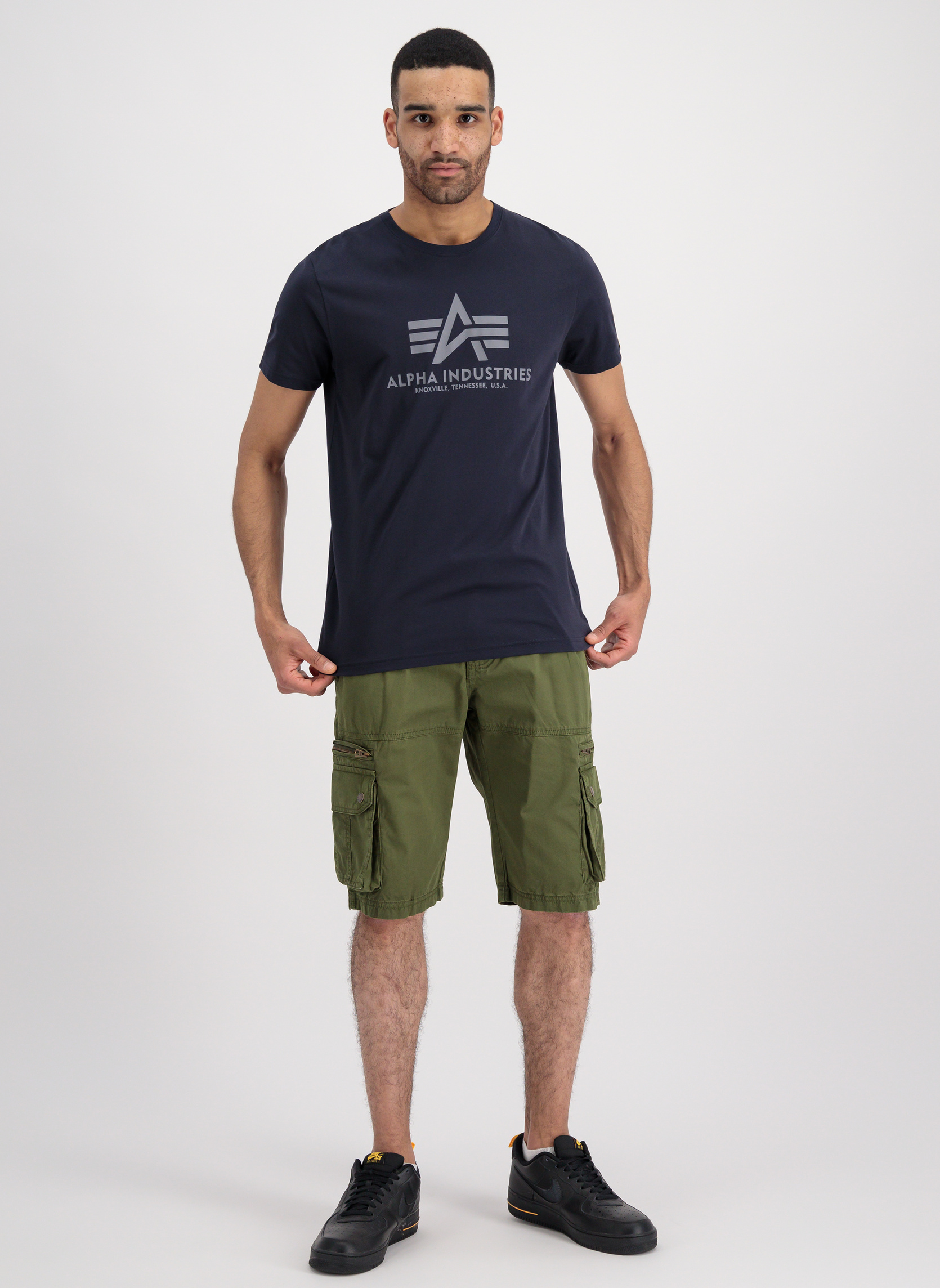 Alpha Industries Tee-shirts manches courtes Basic Big Logo T-Shirt 2 ...
