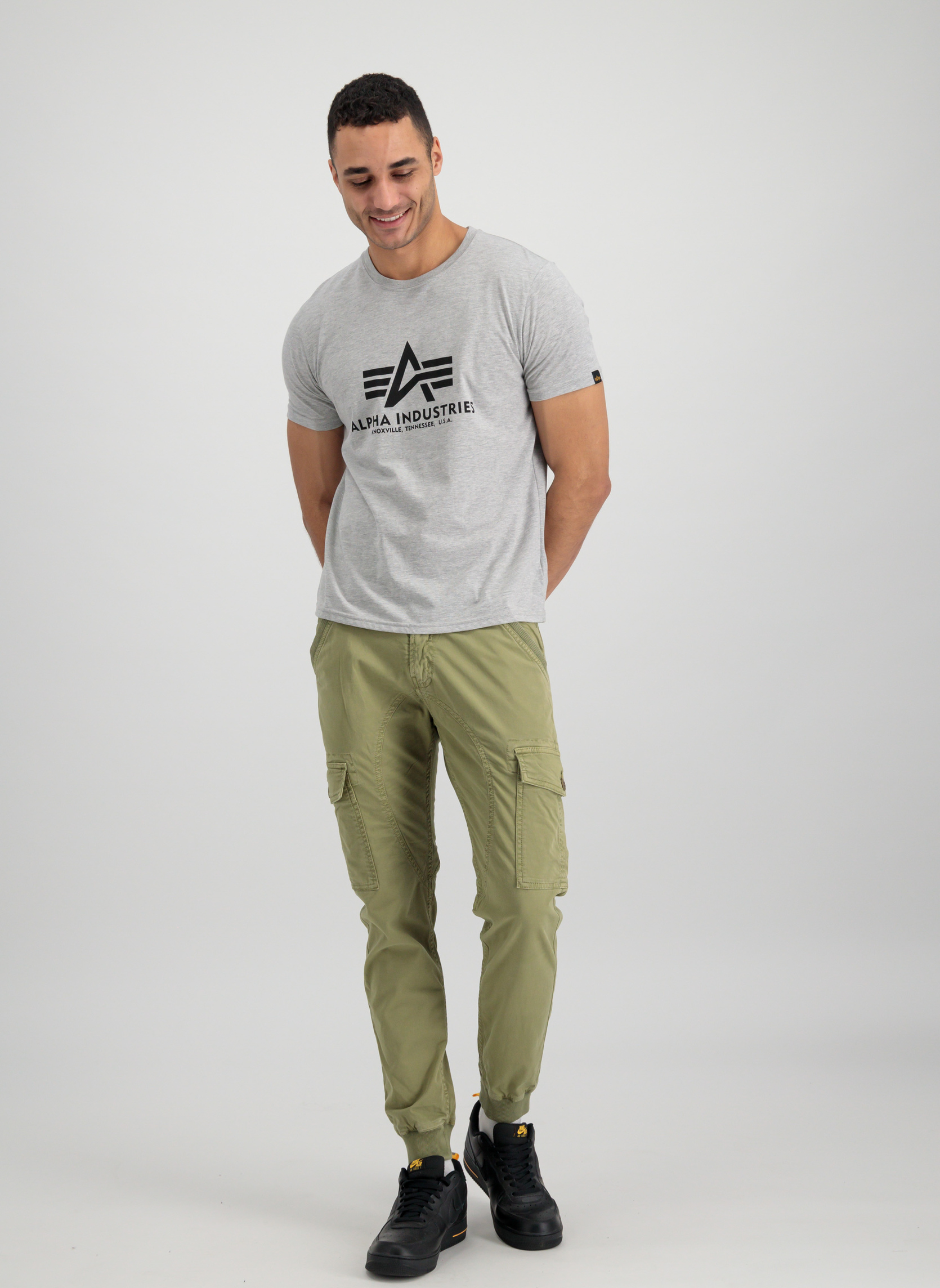 Alpha Industries Tee-shirts manches courtes Basic Big Logo T-Shirt 2 ...