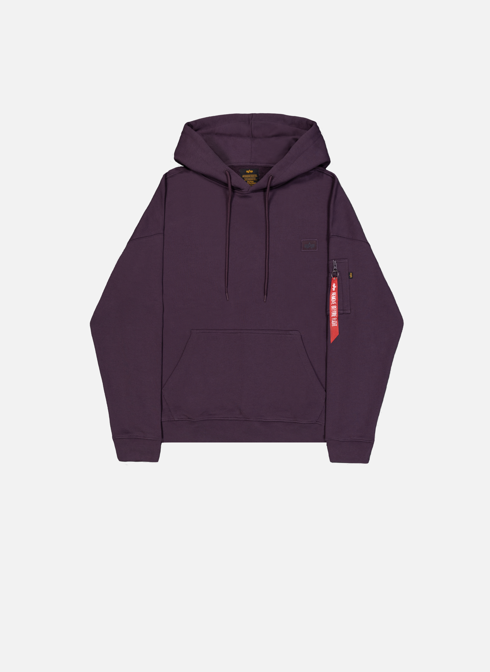 Alpha Industries Sweats à capuche Alpha Essentials Rubber Logo Hoodie ...