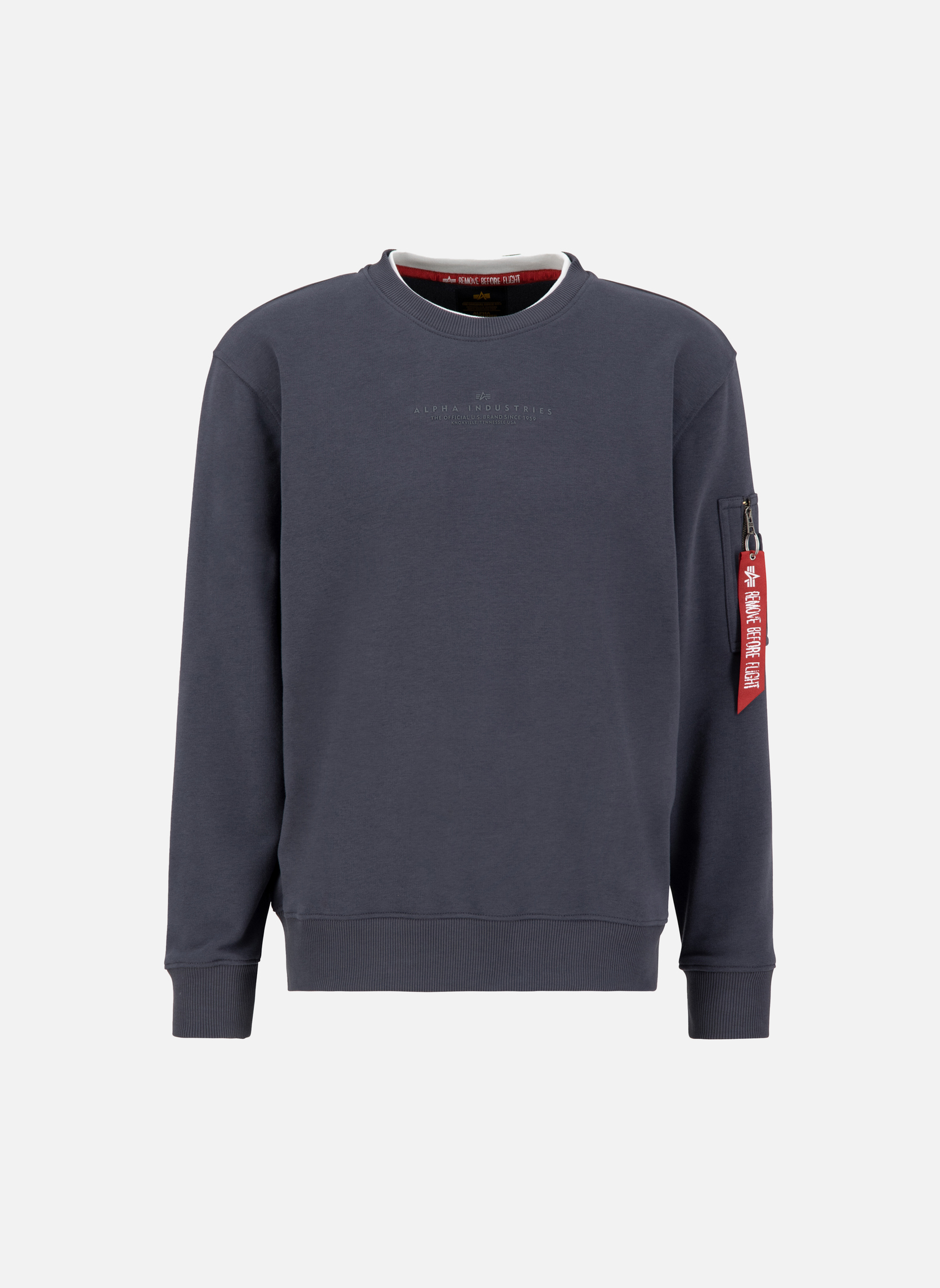 Alpha Industries Sweats à capuche Double Layer Sweatshirt homme gris ...