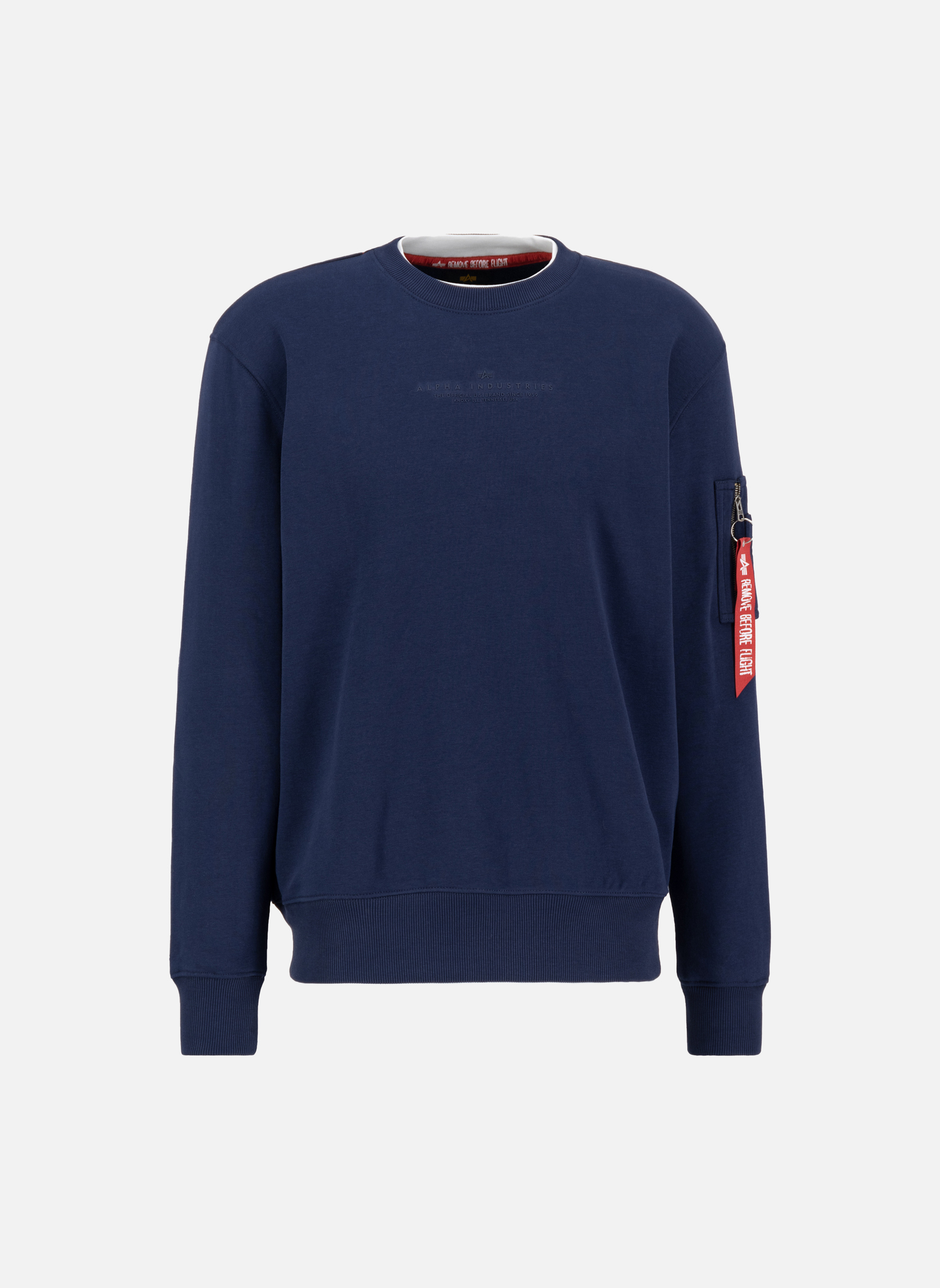 Alpha Industries Sweats à capuche Double Layer Sweatshirt homme bleu ...