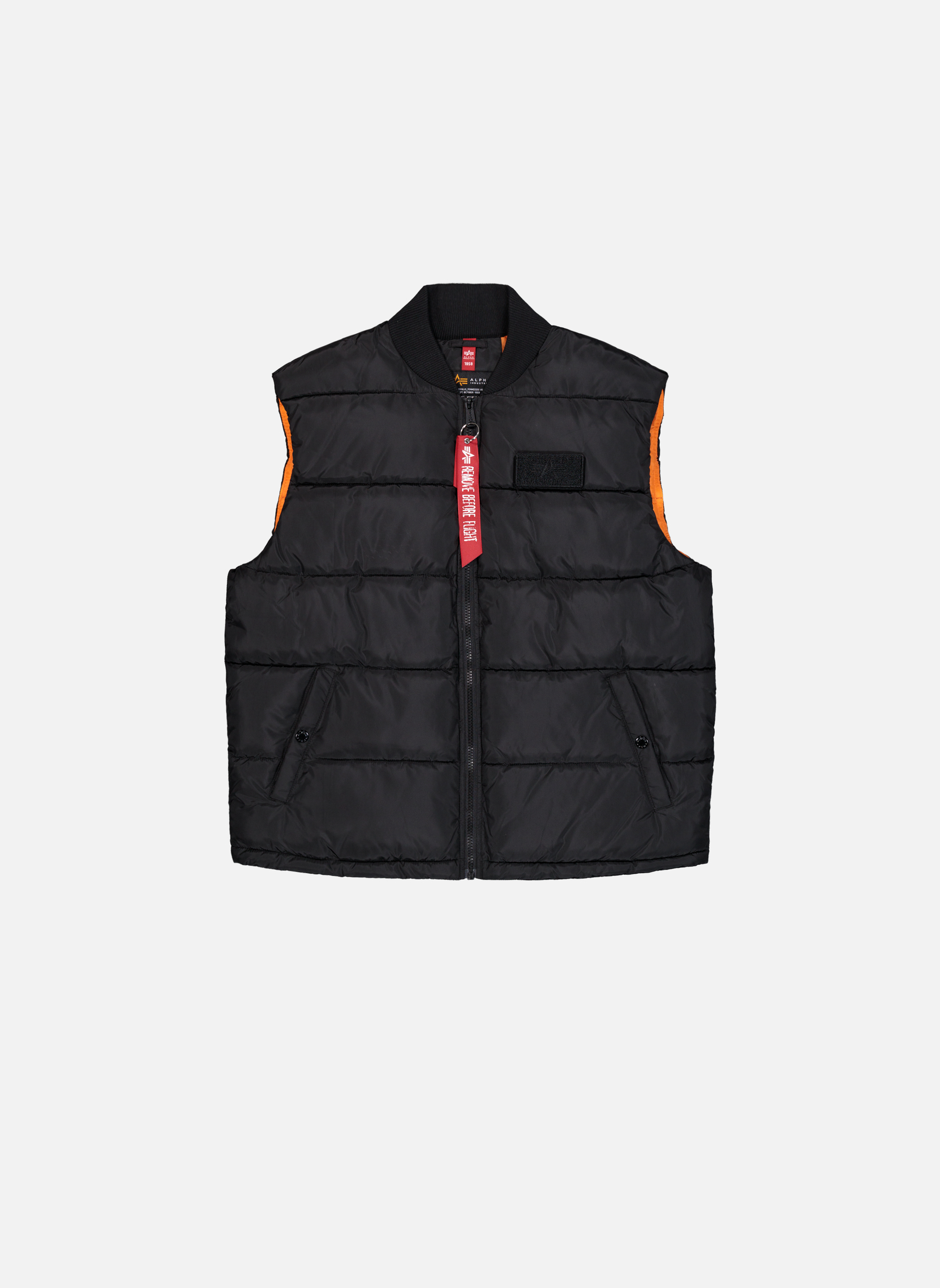 Alpha Industries Vestes sans manches Puffer Vest homme noir | Sarenza ...
