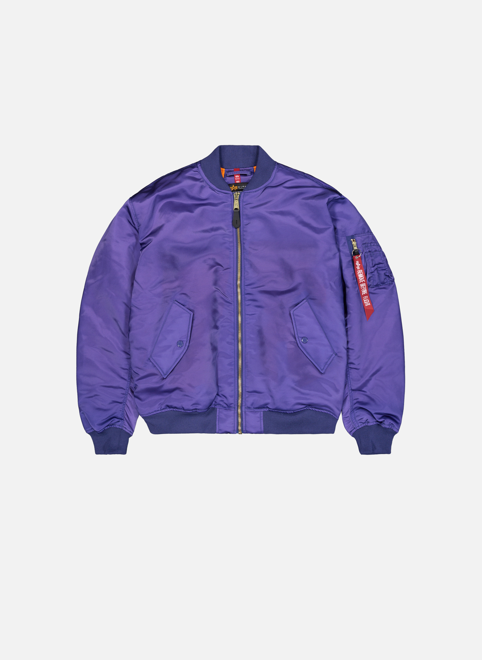 Alpha Industries Blousons MA-1 CS Bomber Jacket homme violet | Sarenza ...